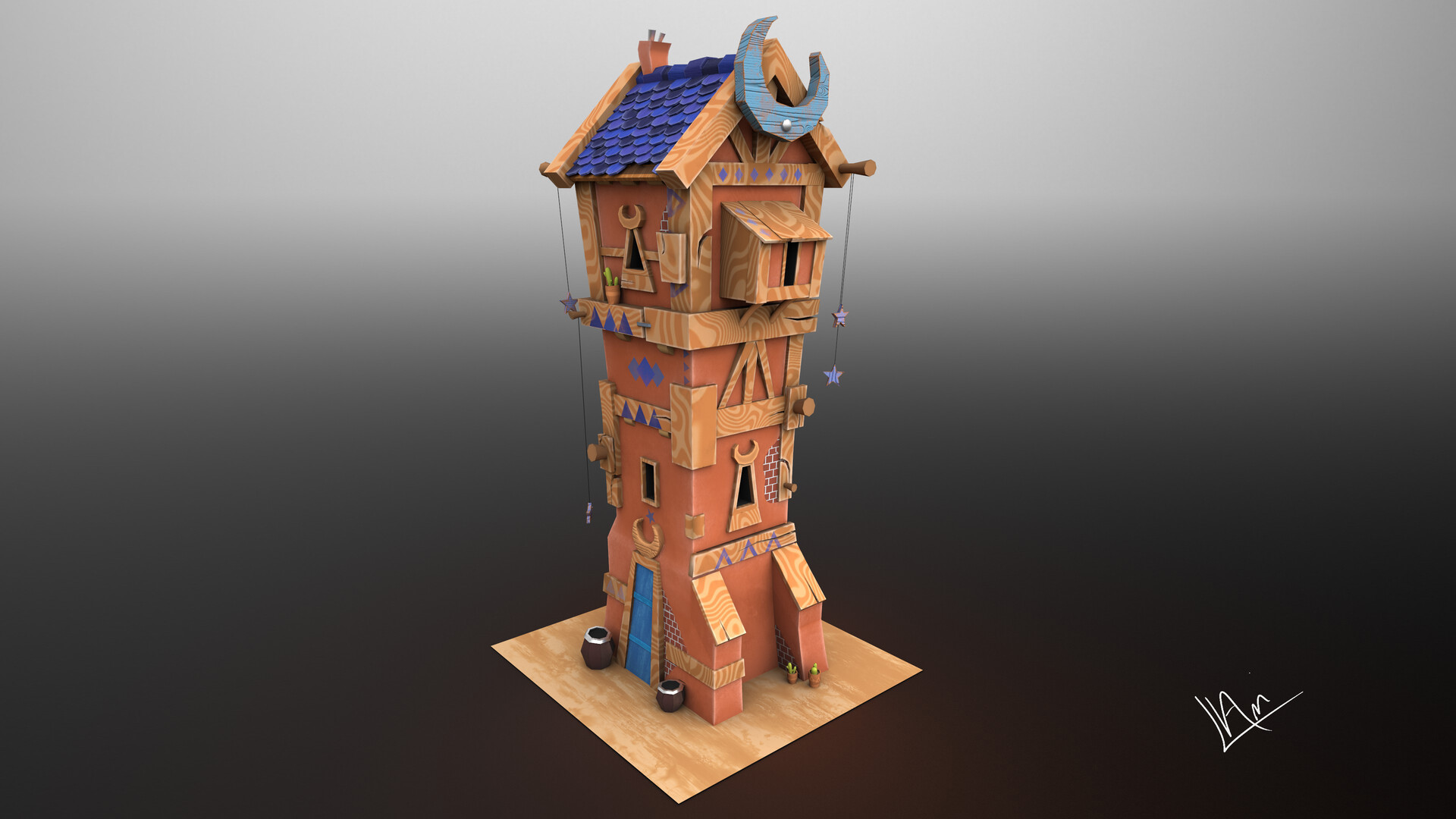 ArtStation - Moon House