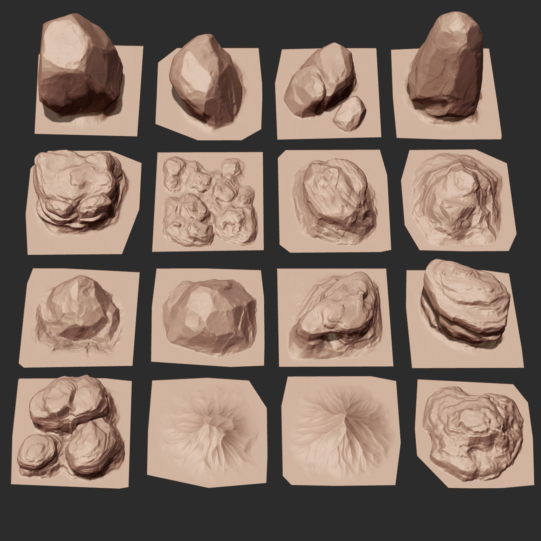 ArtStation - Ultimate Rock Pack Volume 1