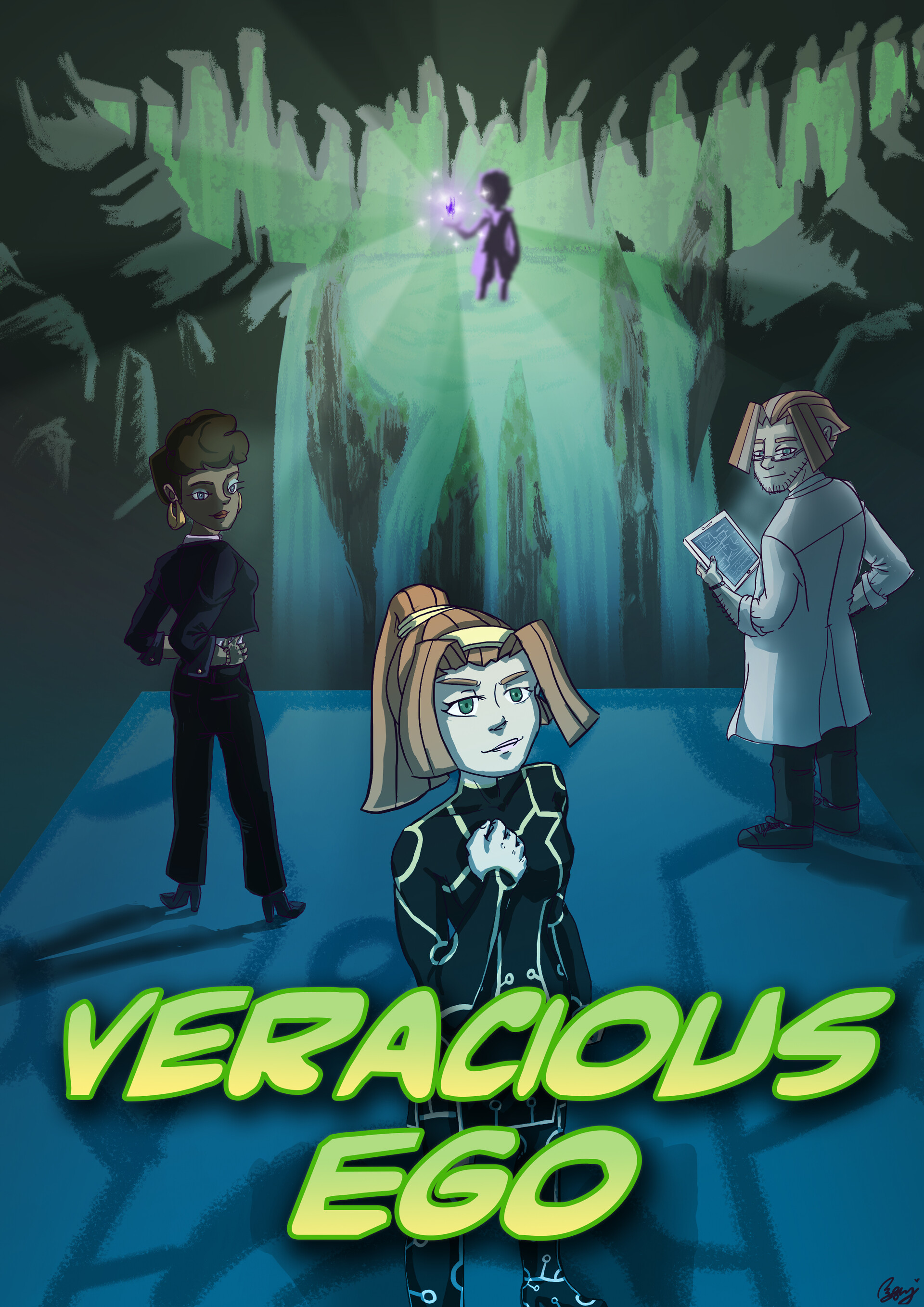 ArtStation - Veracious Ego Comic Visual Development