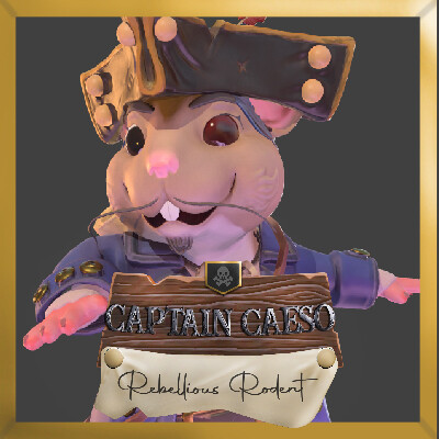 ArtStation - Captain Caeso: Rebellious Rodent