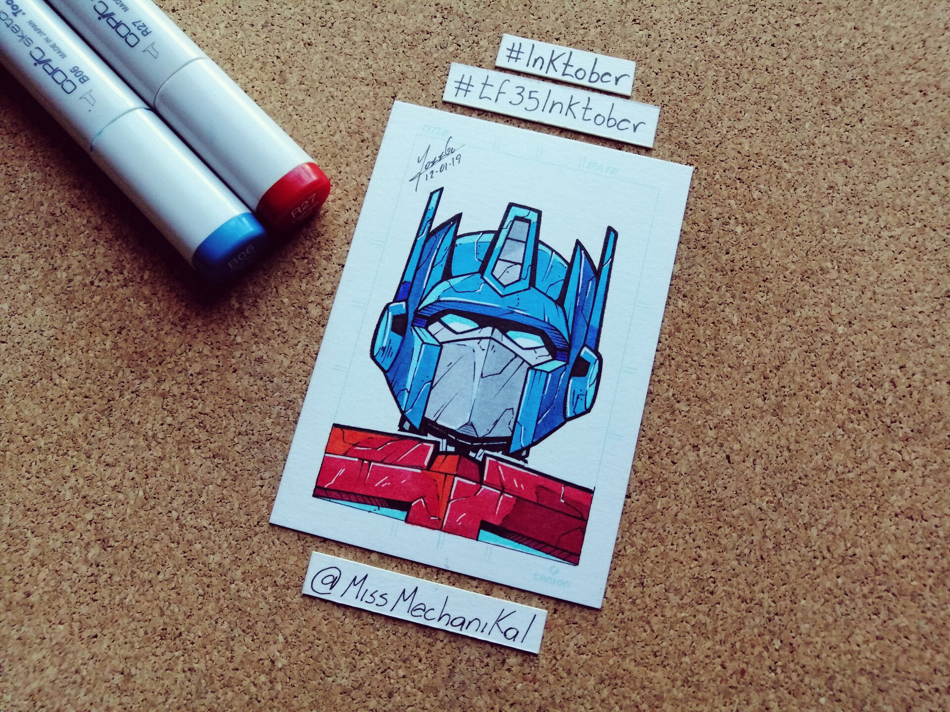 ArtStation - Transformers Inktober 2019