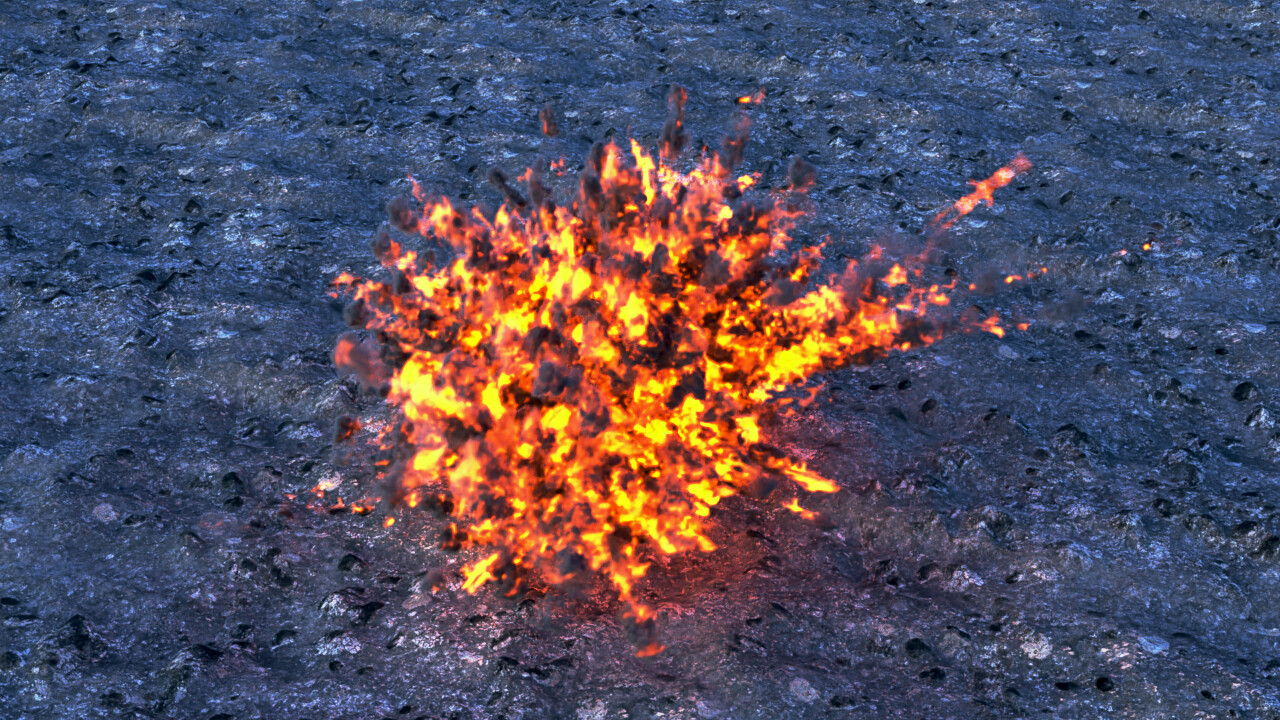 ArtStation - Big explosion