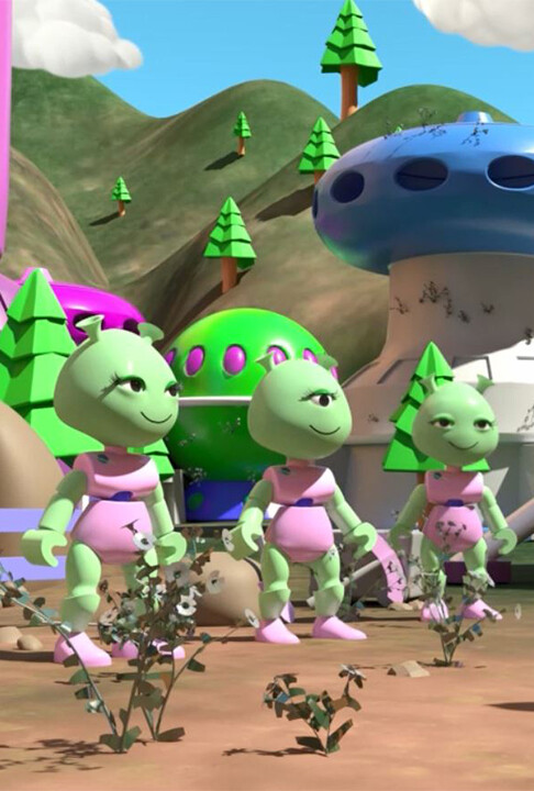 ArtStation - SciFi Scene - Alien Villages