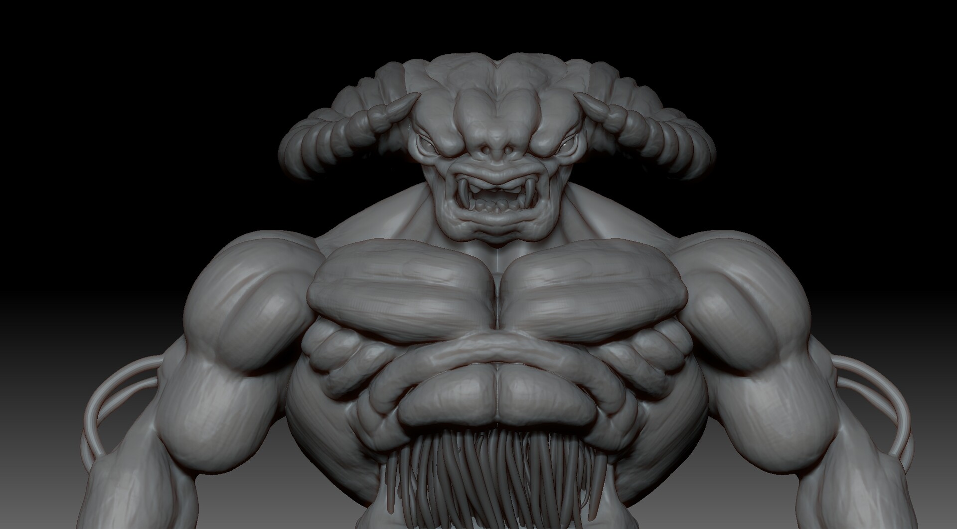 ArtStation - Cyber-demon (Work in Progress)