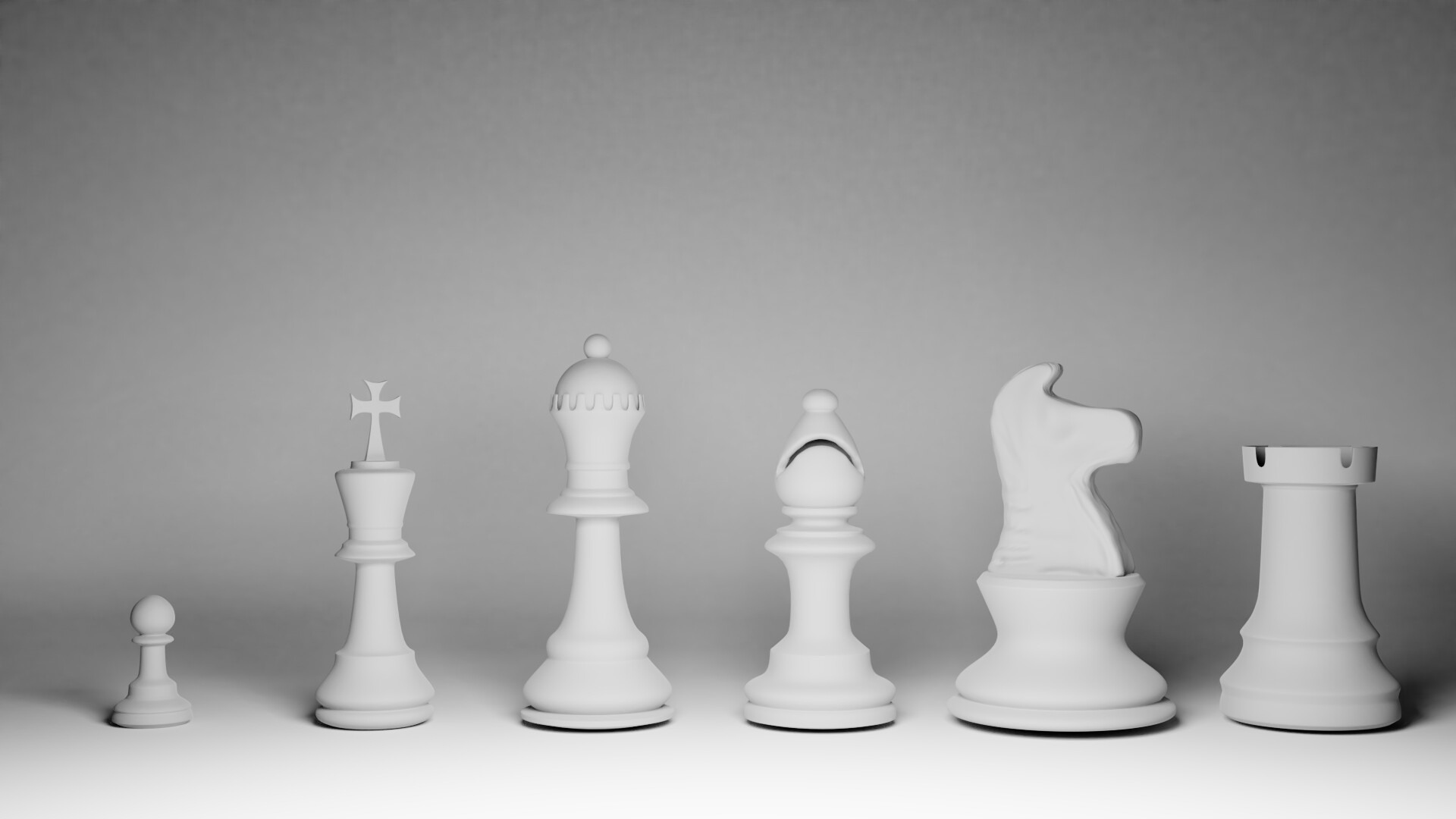 ArtStation - Chess Pieces