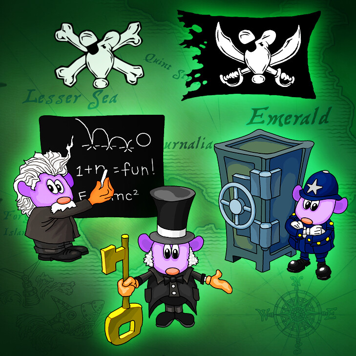 ArtStation - Emerald Island's Characters