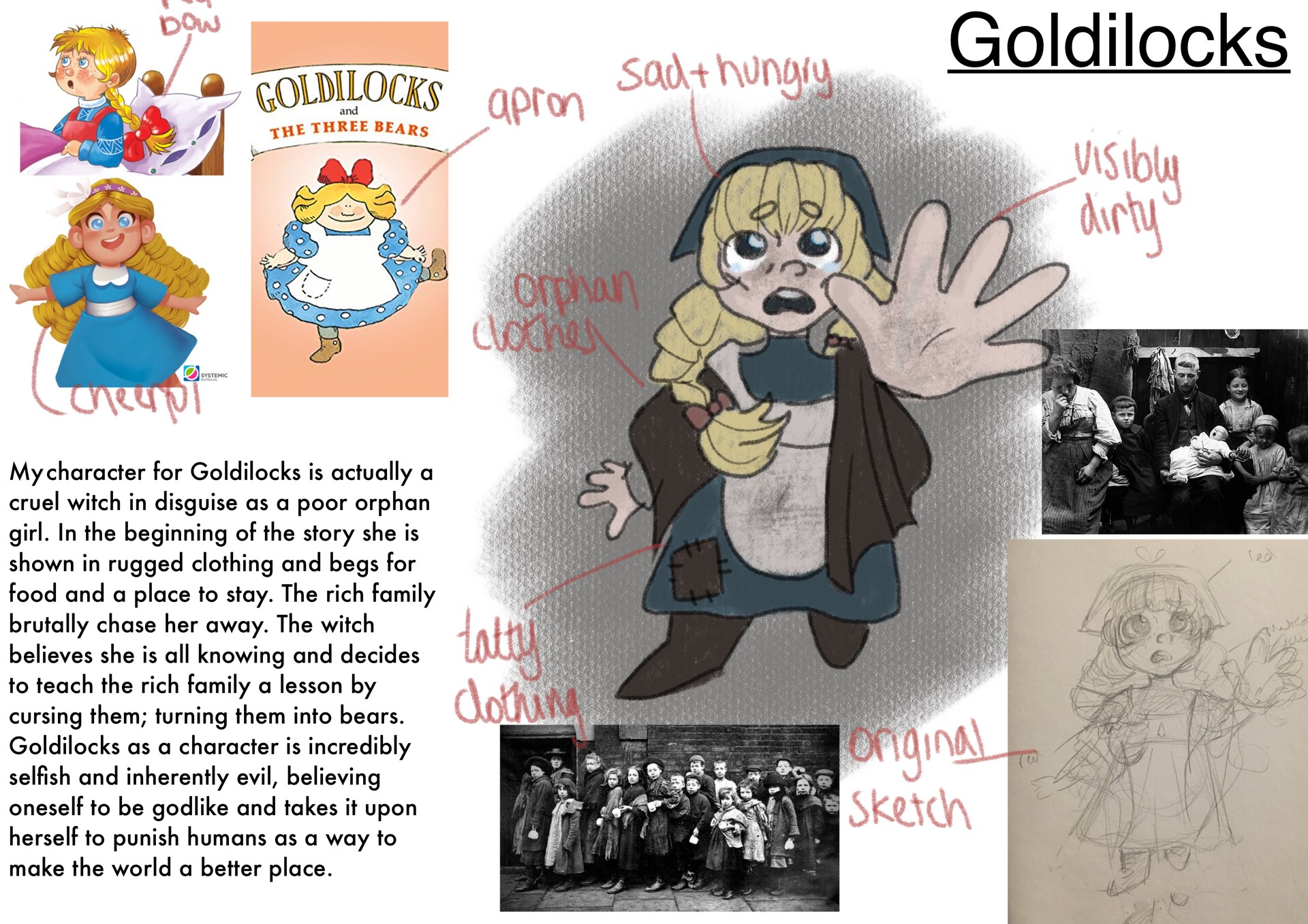 ArtStation - Goldilocks & The Three Bears