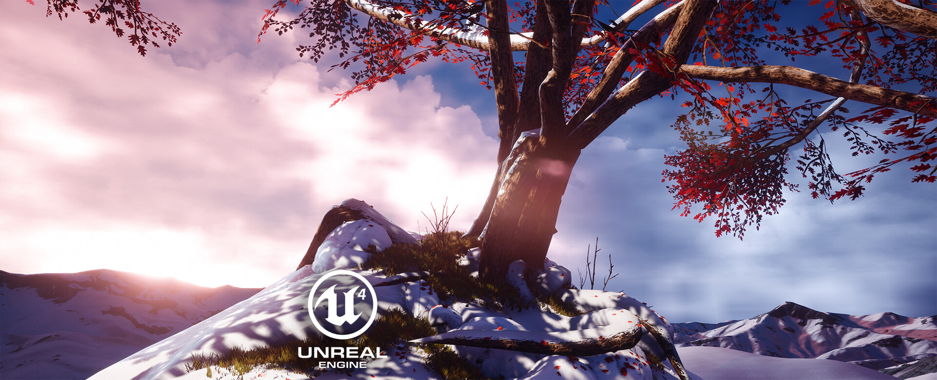 ArtStation - UE4 Snowy Environment