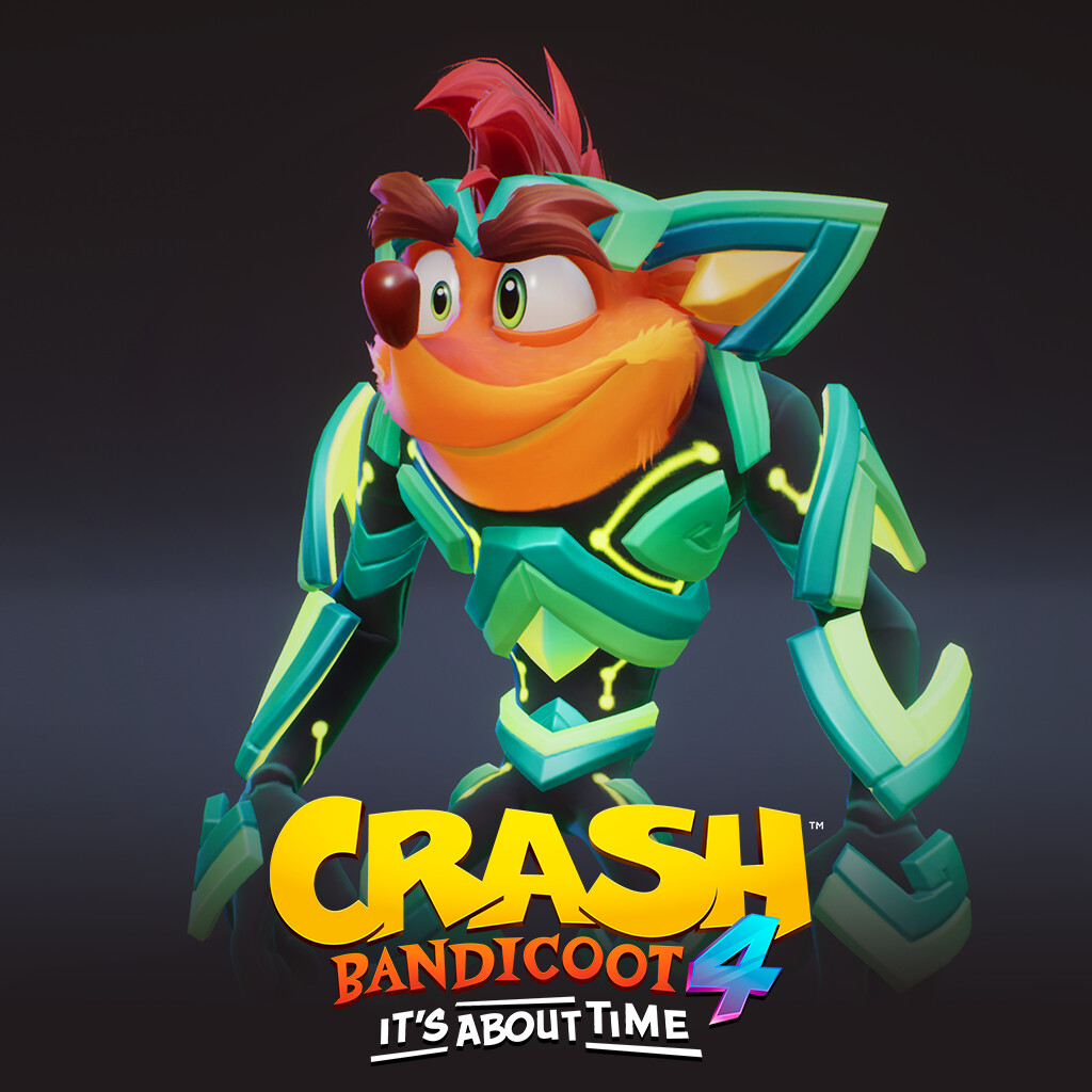 ArtStation - Crash Bandicoot 4 - Crash Ika-Ika Suit