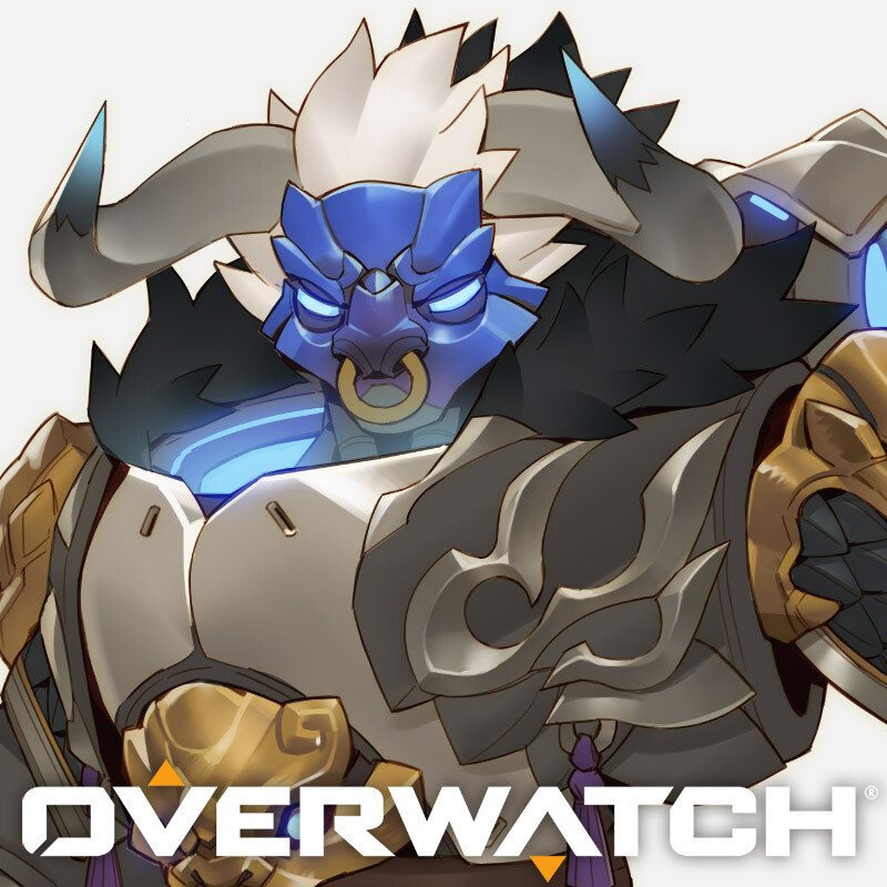 ArtStation - Overwatch: Bull Demon Orisa