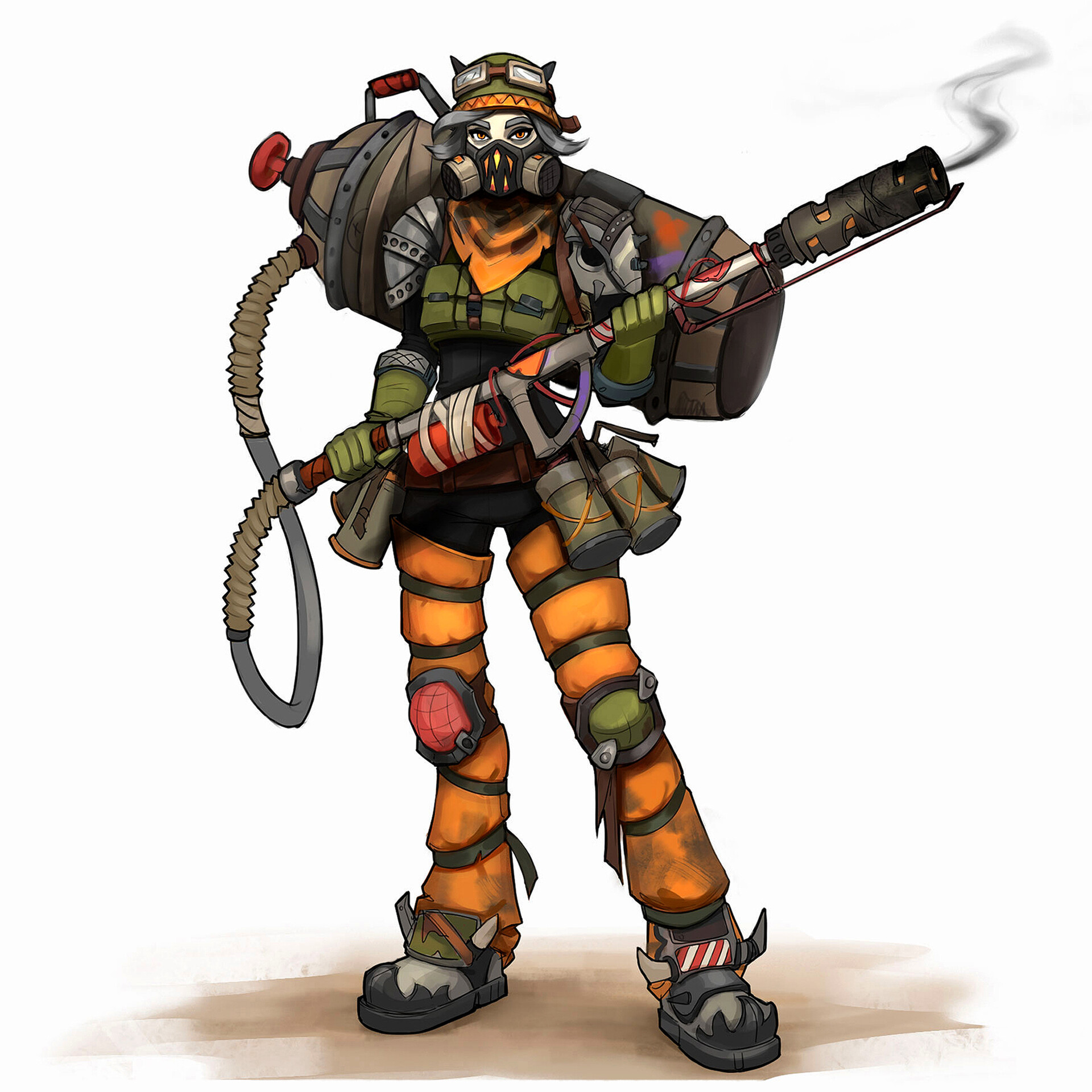 ArtStation - Flamethrower