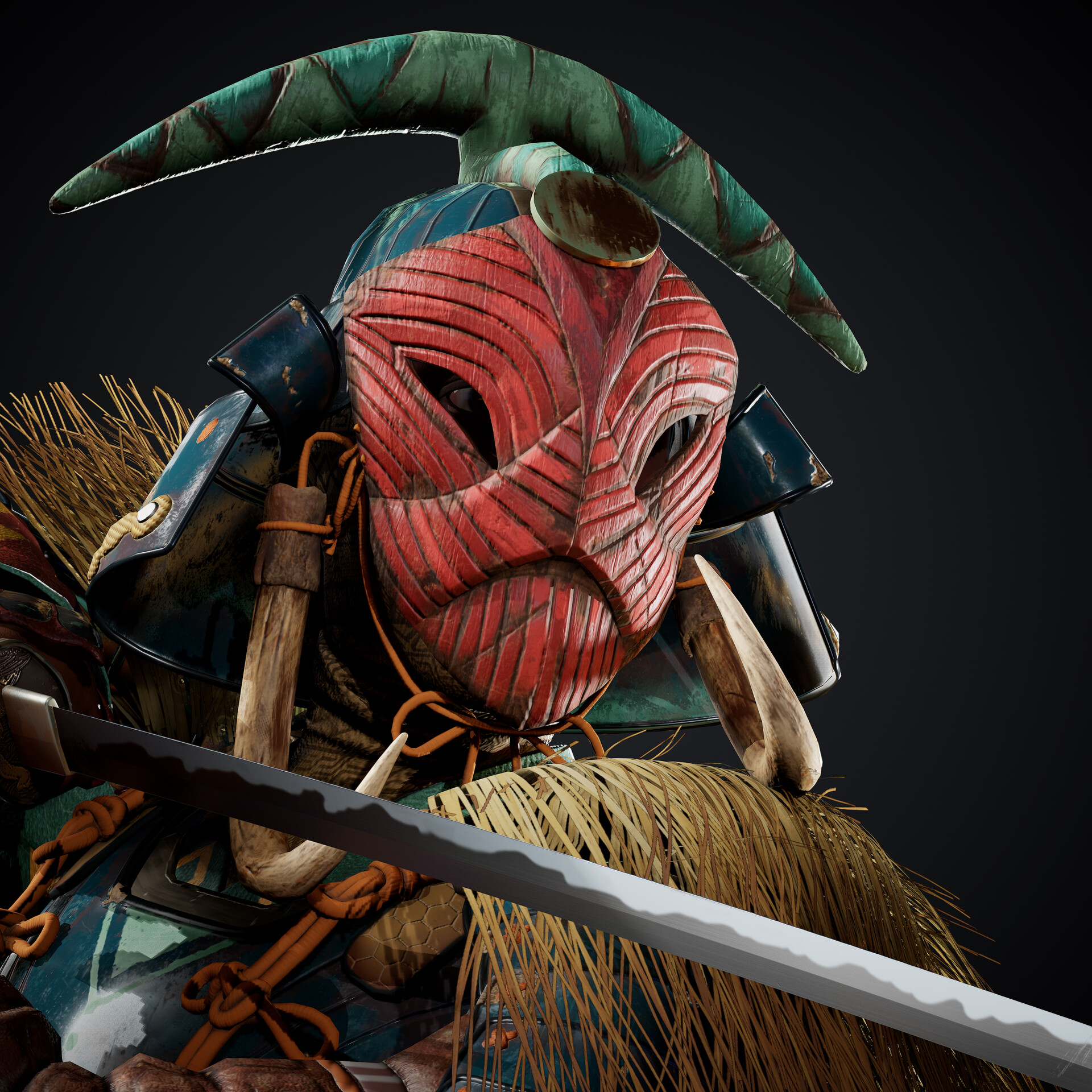 ArtStation - Yasuke the Samurai