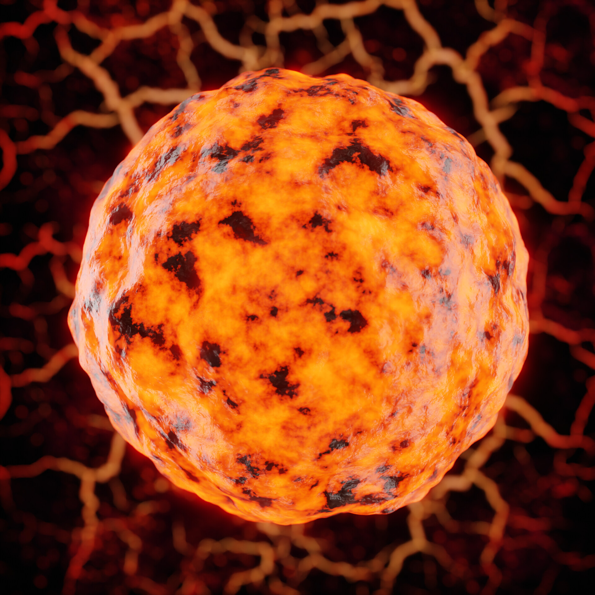 Ryan King - Procedural Lava (Blender Tutorial)