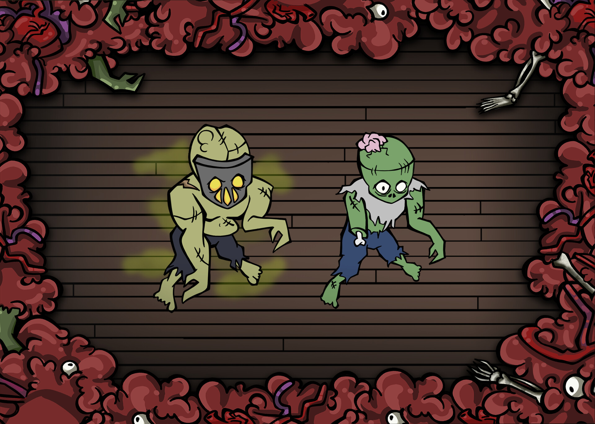 ArtStation - House Hunter | Mini game scroll (2020)