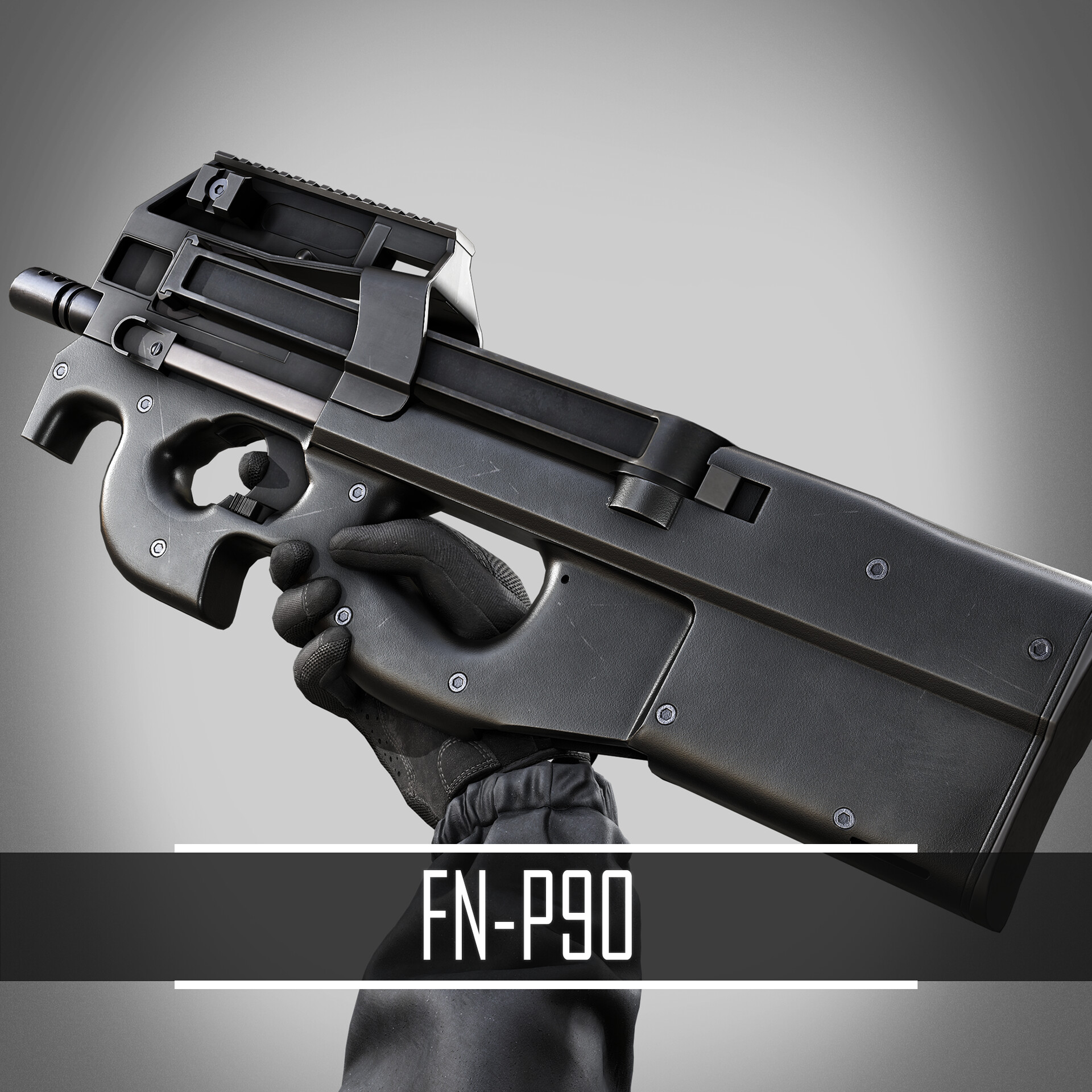 ArtStation - FN-P90