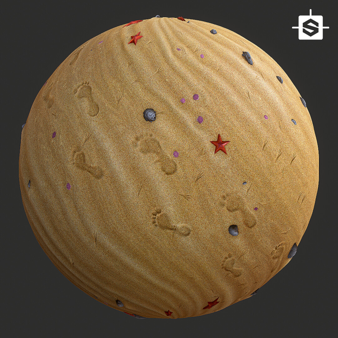 ArtStation - Sand Material - Substance Designer