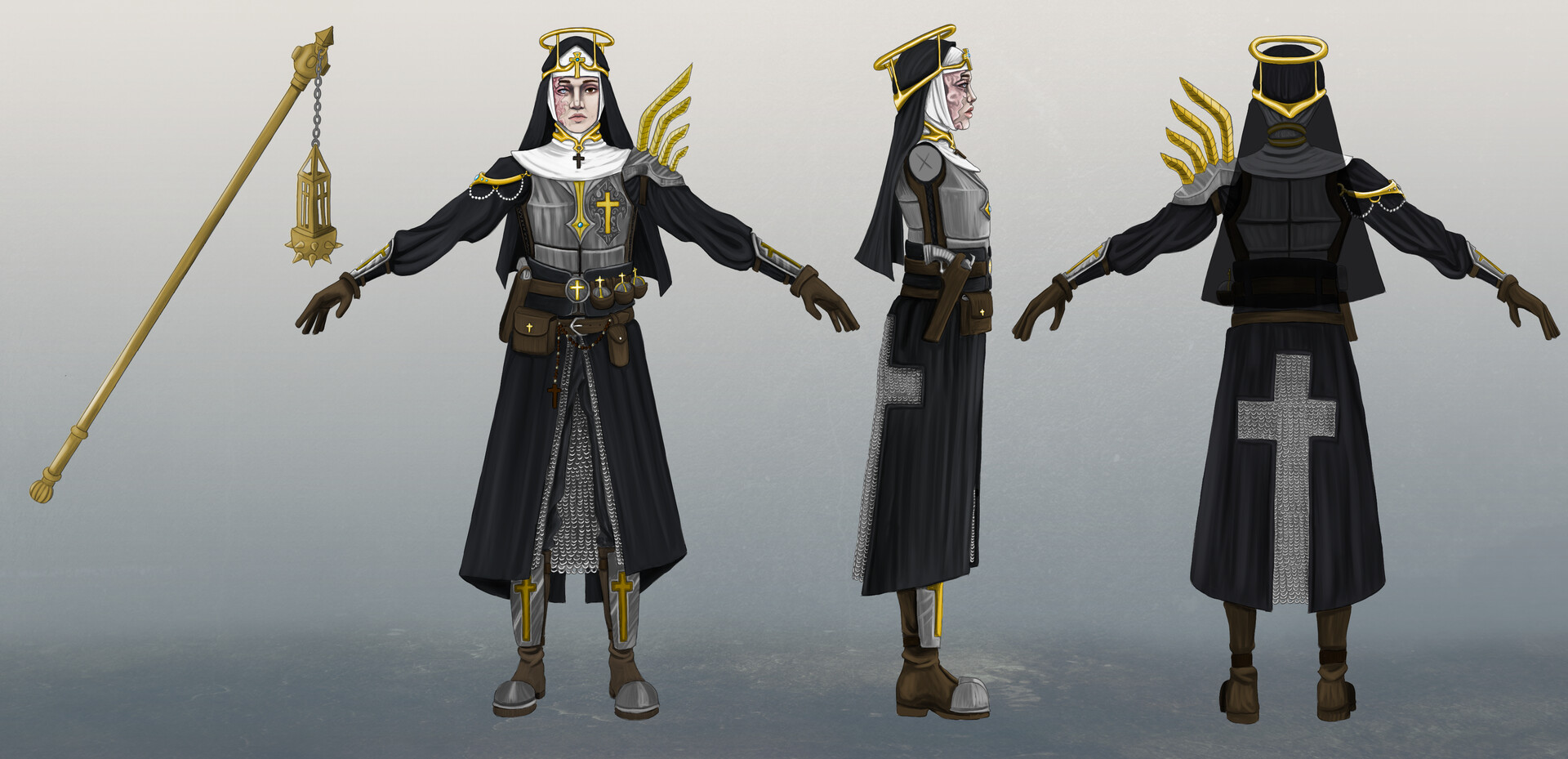 ArtStation - Warrior Nun