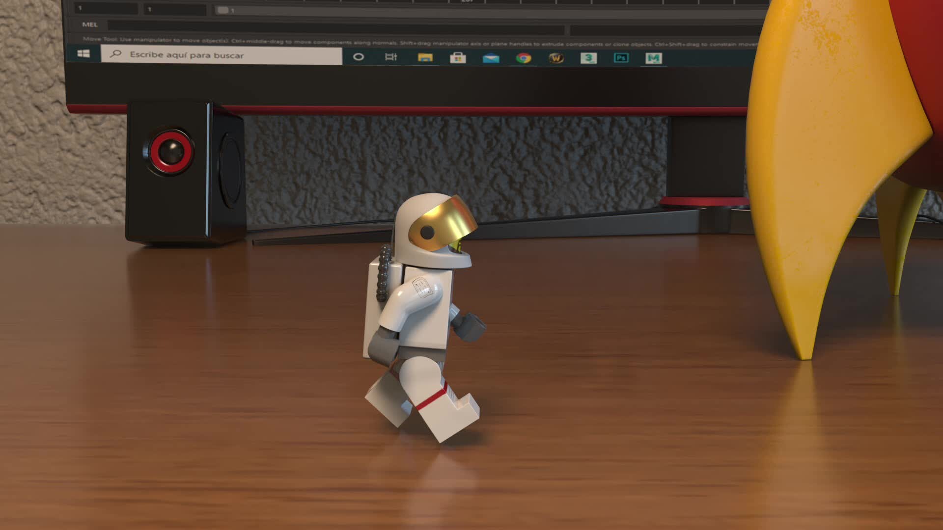 ArtStation - Rocket launch simulation