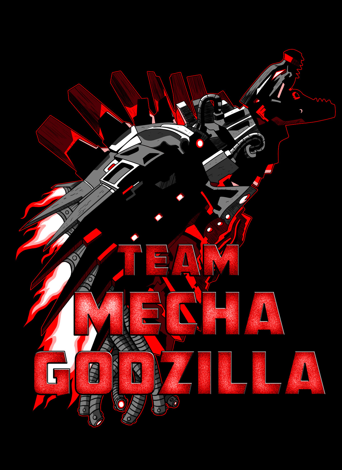 ArtStation - #TeamMechagodzilla Design Part 1