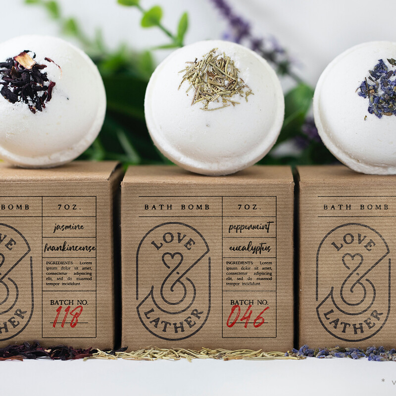 ArtStation - Logo Design - Love & Lather