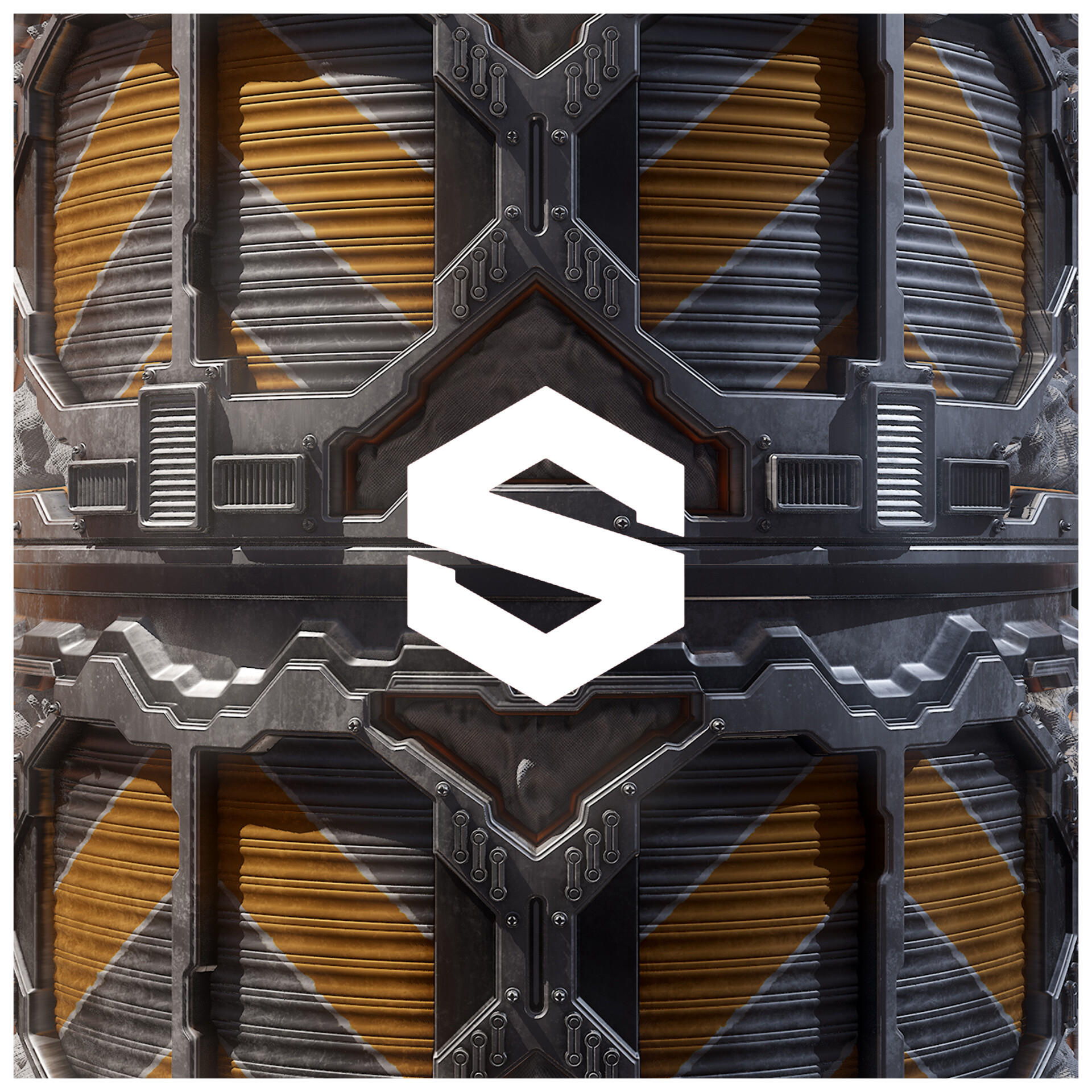 ArtStation - Sci-fi Architecture - Substance Designer 2020