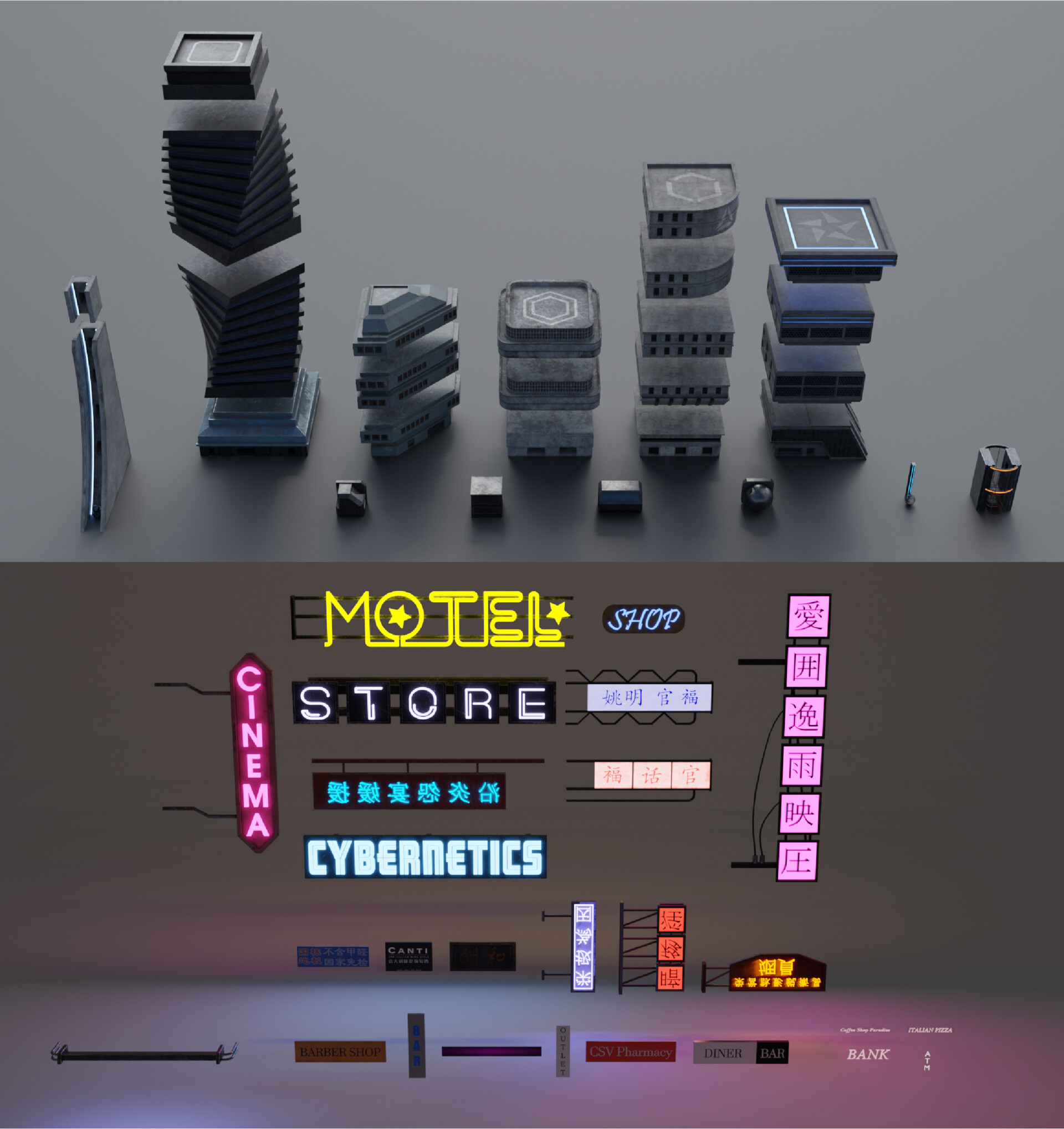 ArtStation - Cyberpunk Kit - $10 till Feb 28th