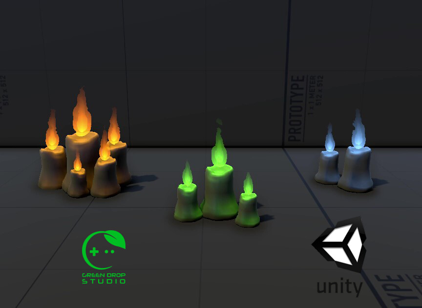 ArtStation - Procedural Flame - Unity