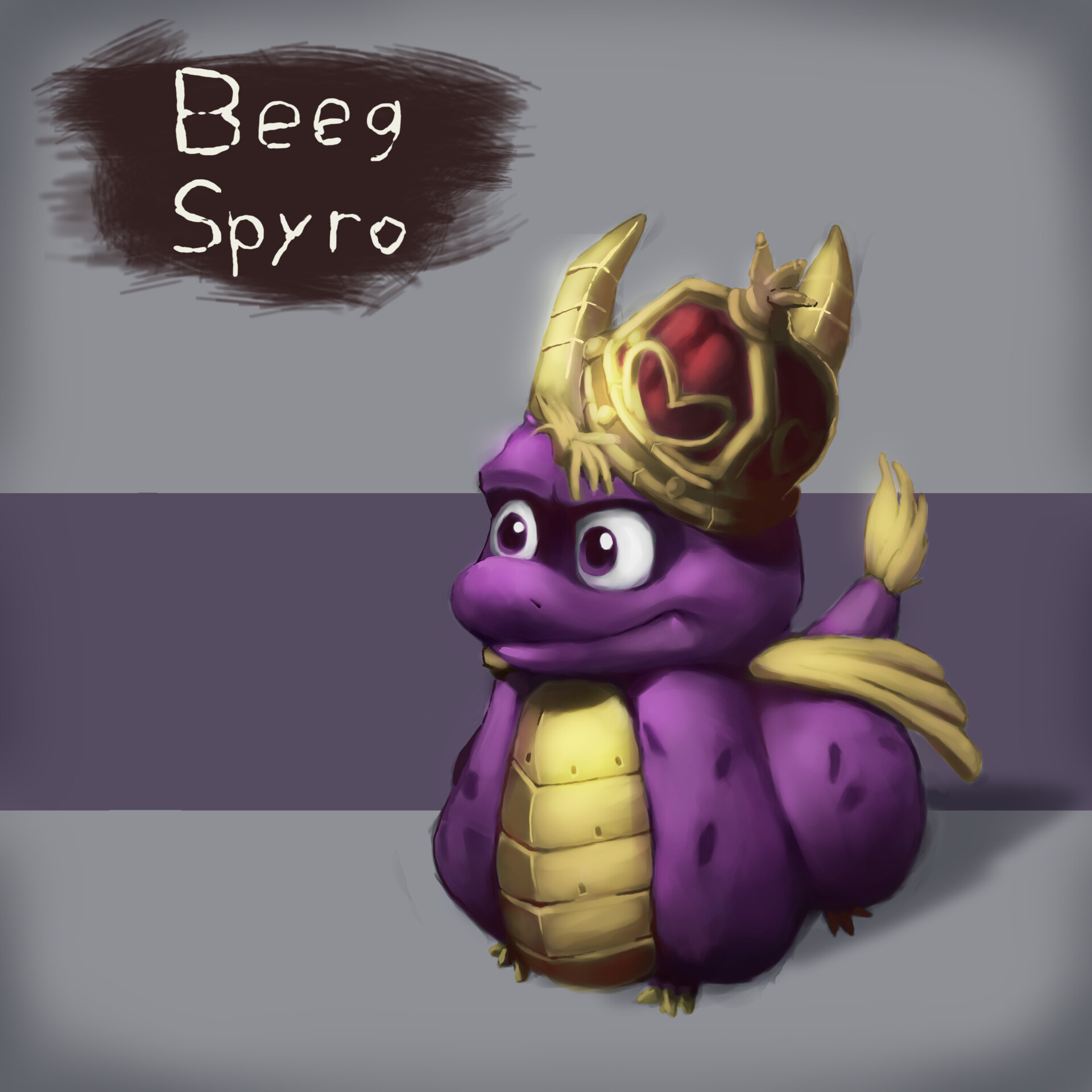 ArtStation - Fat Spyro