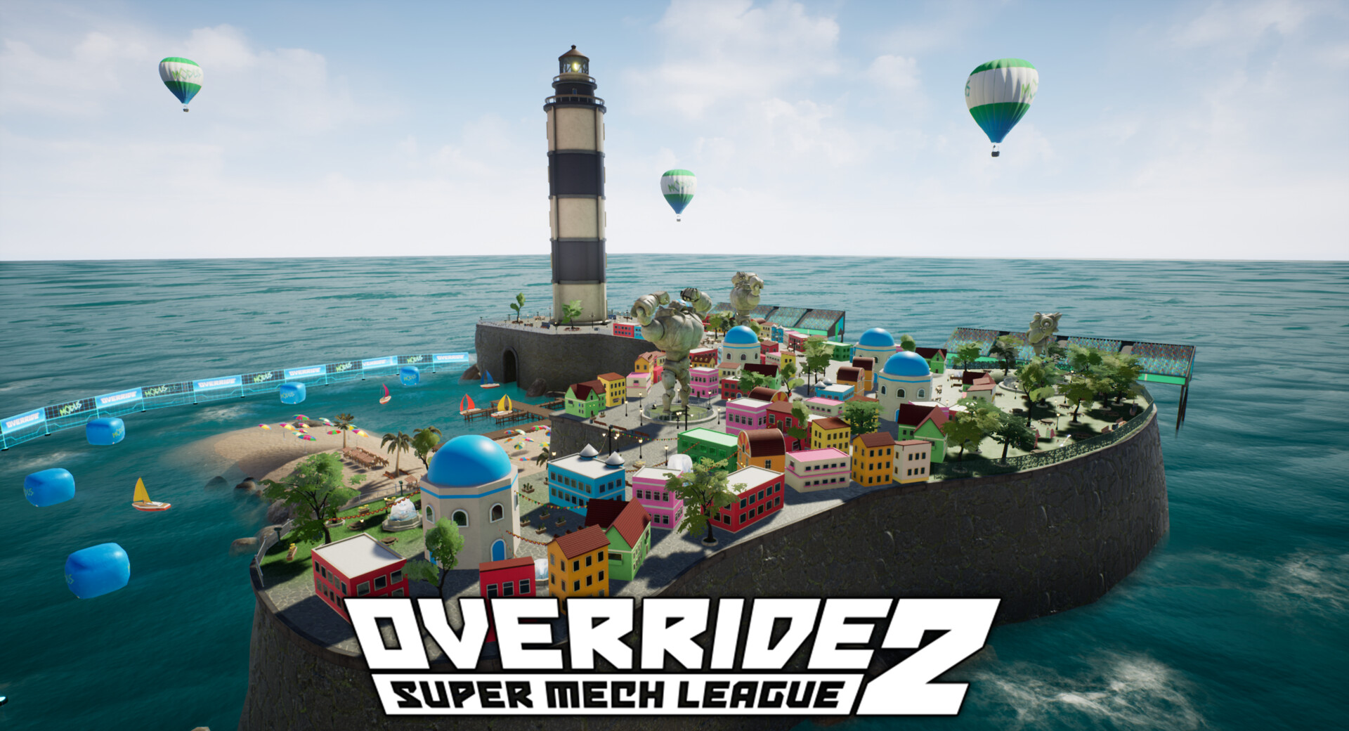 ArtStation - Override 2 Super Mech League - Brightsail Point