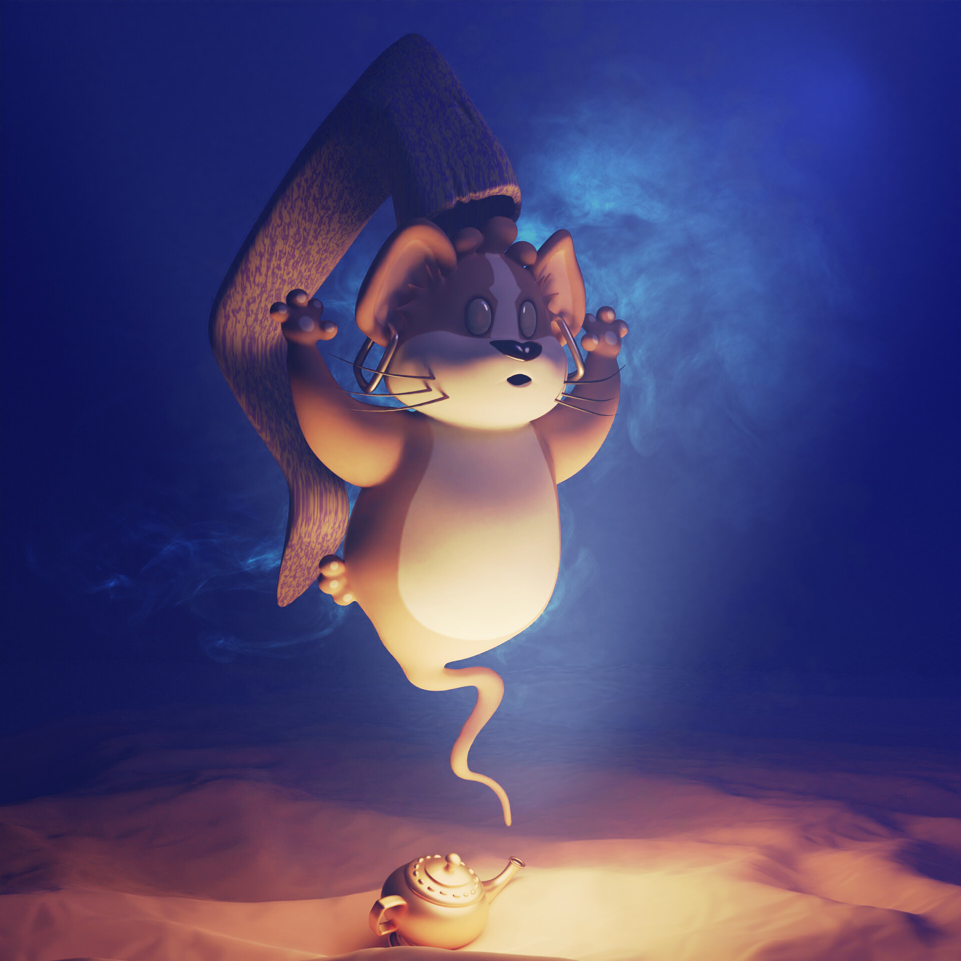 ArtStation - Genie Pig - Cursed Treasure