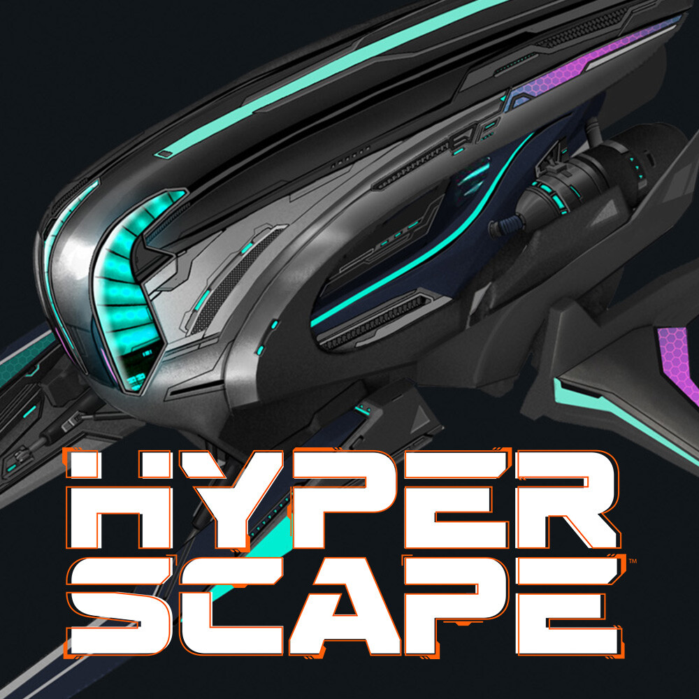 ArtStation - Hyper Scape | Battle insertion pod concept art