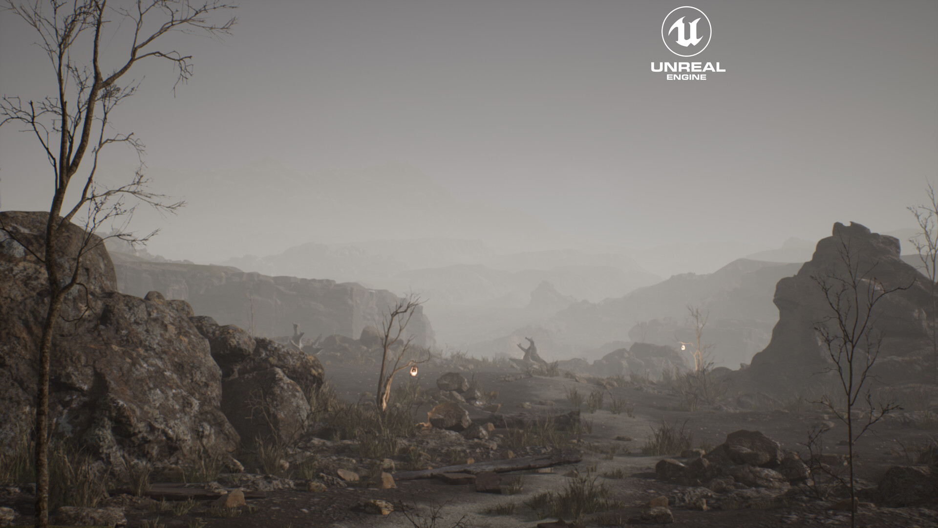 ArtStation - lonely Field Environment