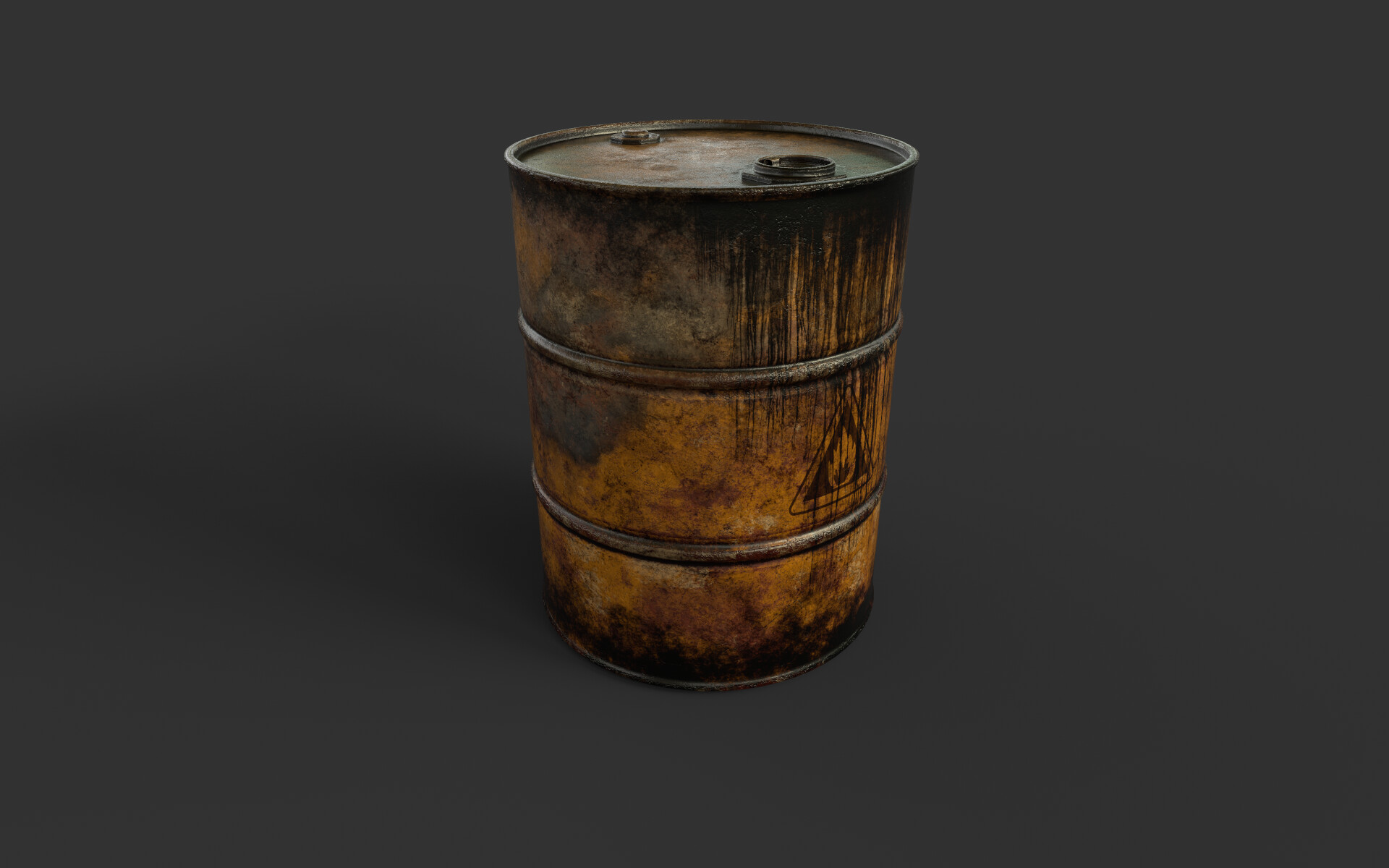 ArtStation - Metal barrel
