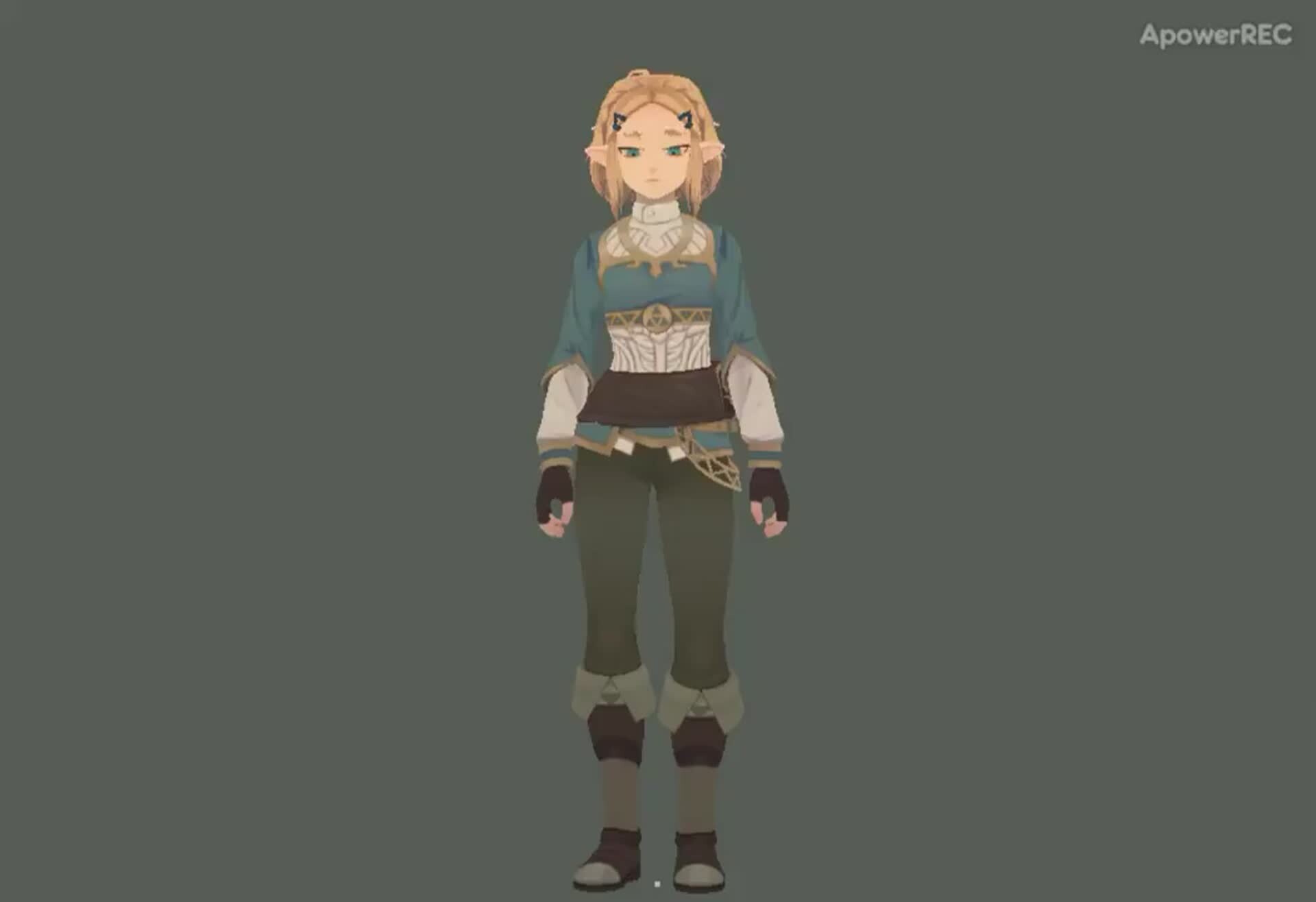 ArtStation - Zelda Lip sync WIP *Sound on please*