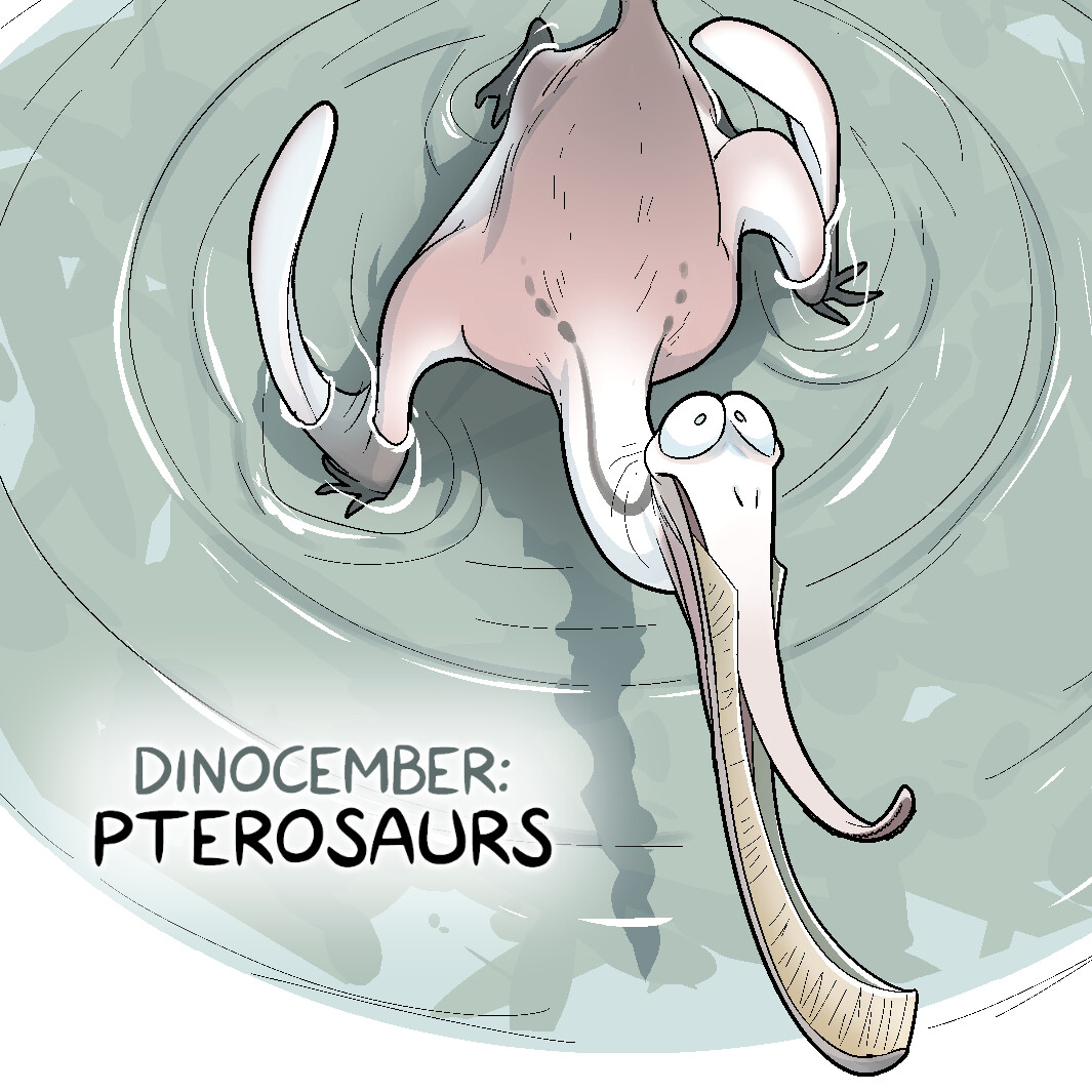 ArtStation - Dinocember: Pterosaurs!