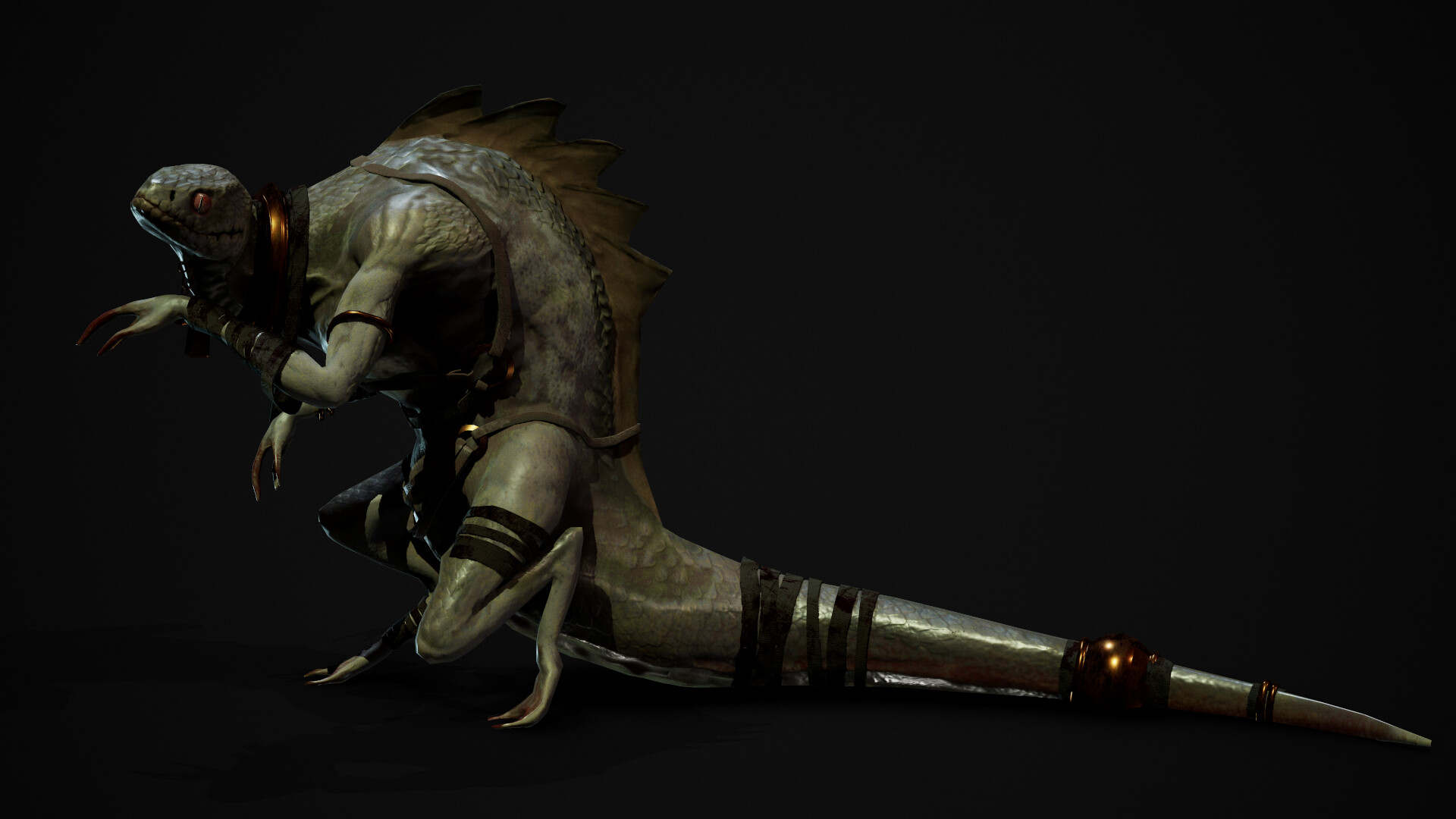 ArtStation - Serpent Person