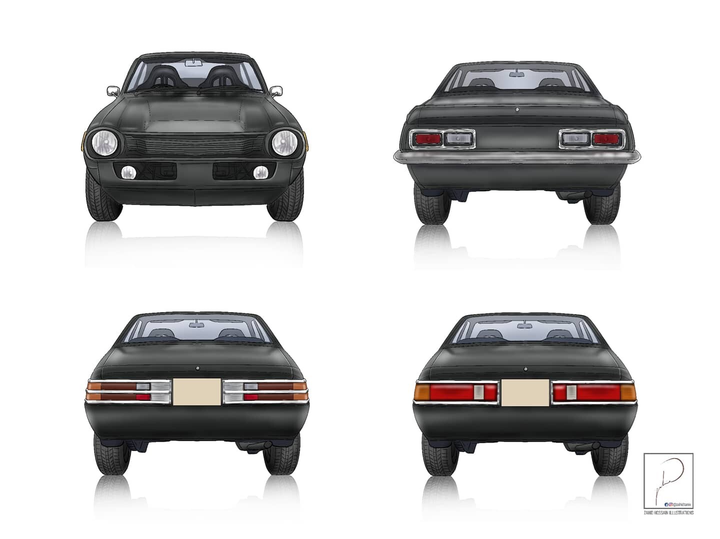 ArtStation - Car modification concept sketches