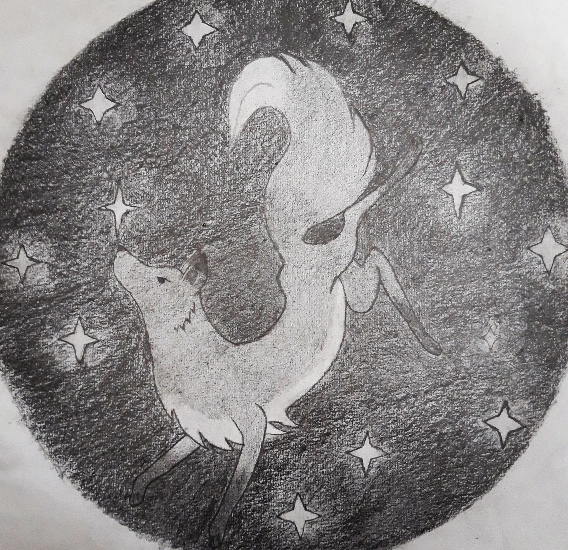 ArtStation - Night Sky Fox