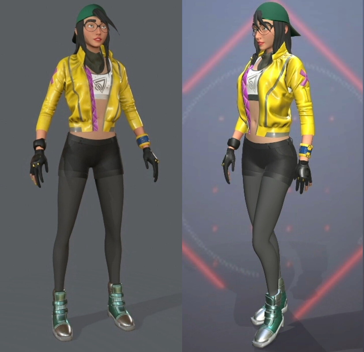 ArtStation - Killjoy 3D fanart (2021)