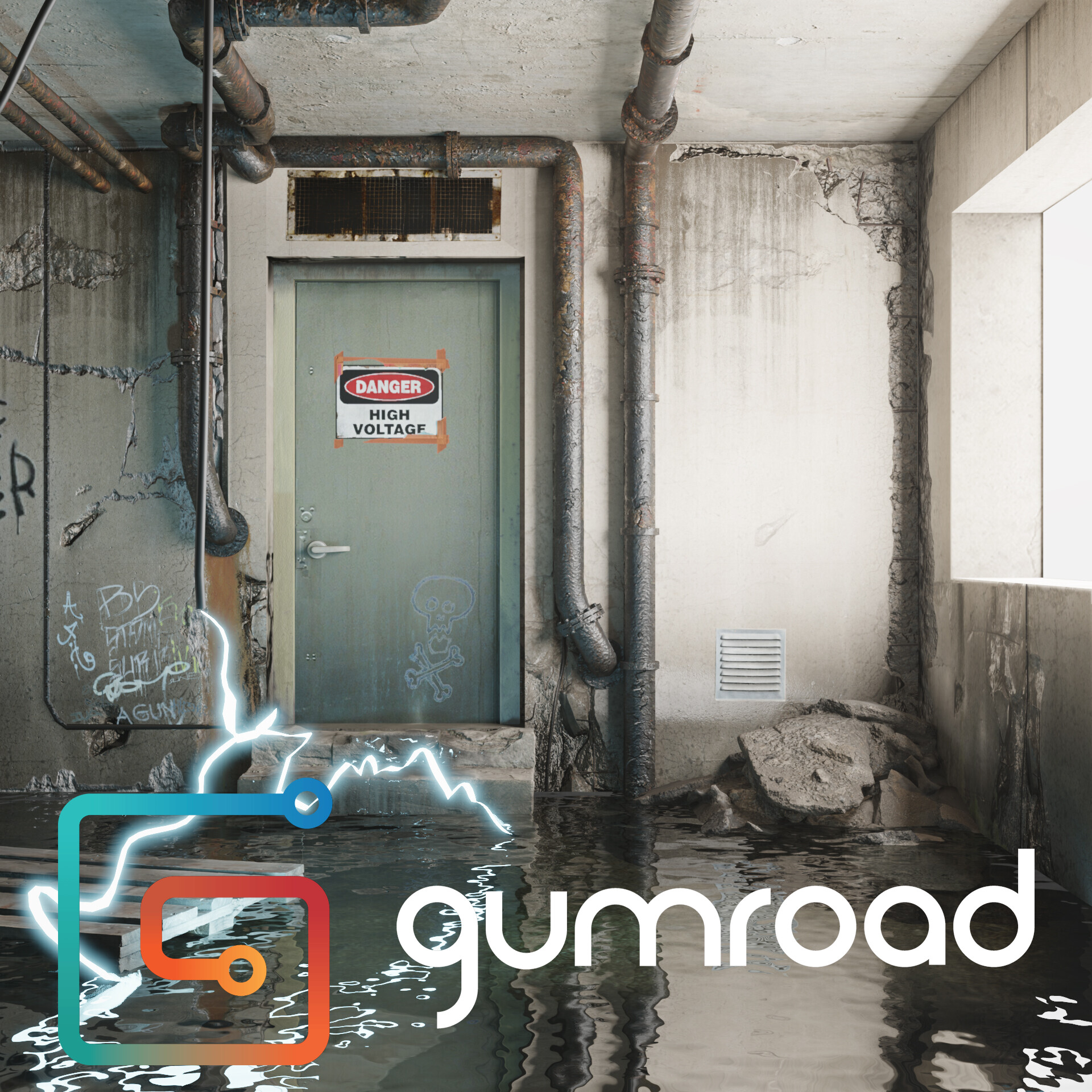 ArtStation - Half-Life 2 inspired environment