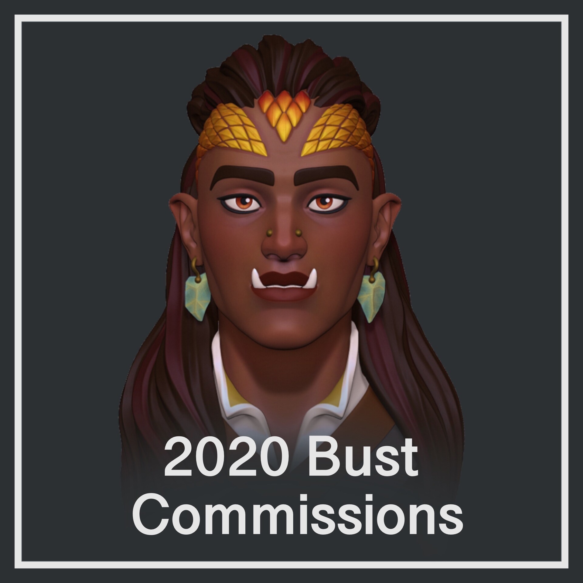 ArtStation - 2020 Bust Commissions