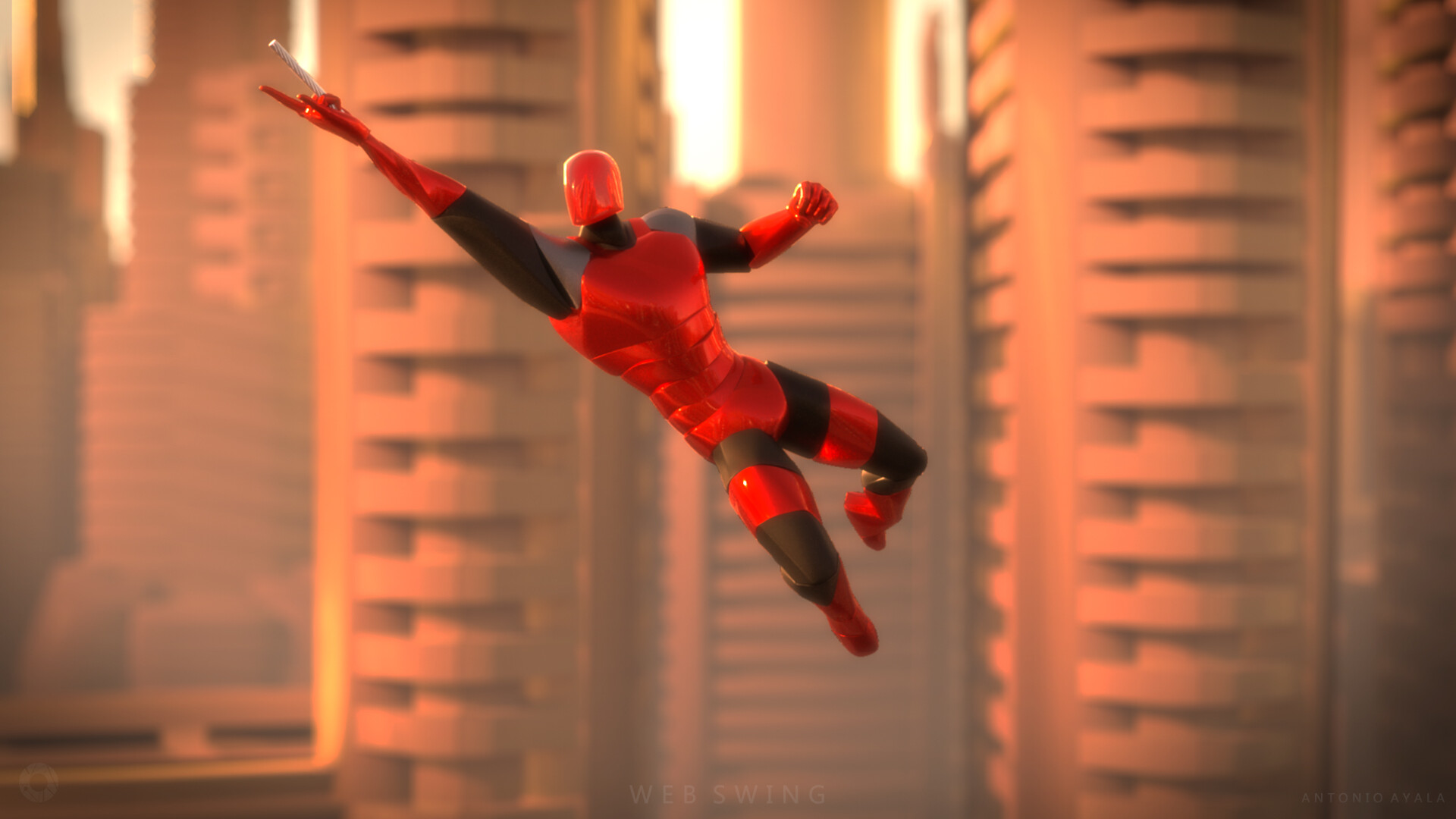 ArtStation - Web Swing | 3D Animation
