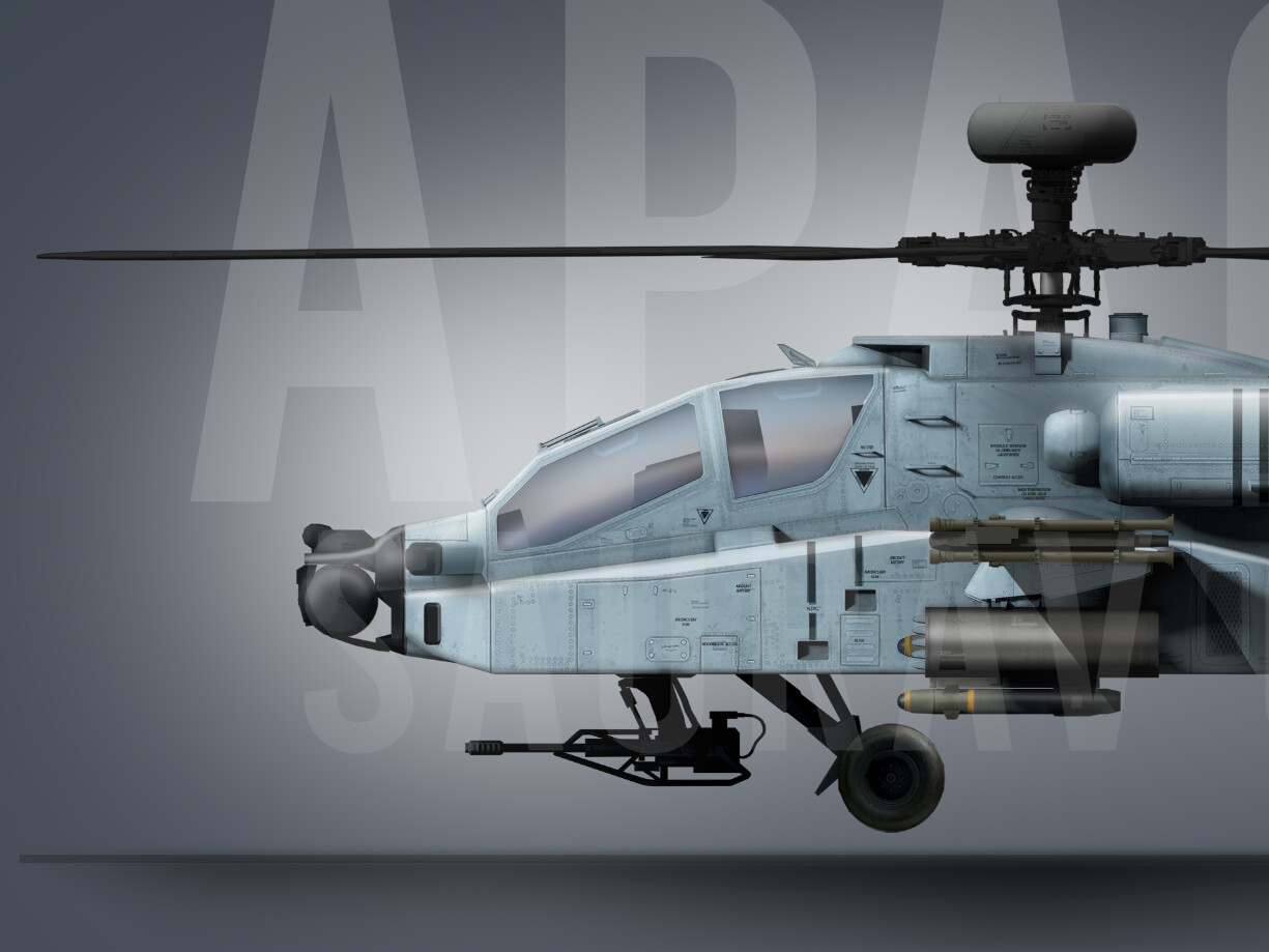 ArtStation - Indian Air Force Apache Ah-64E