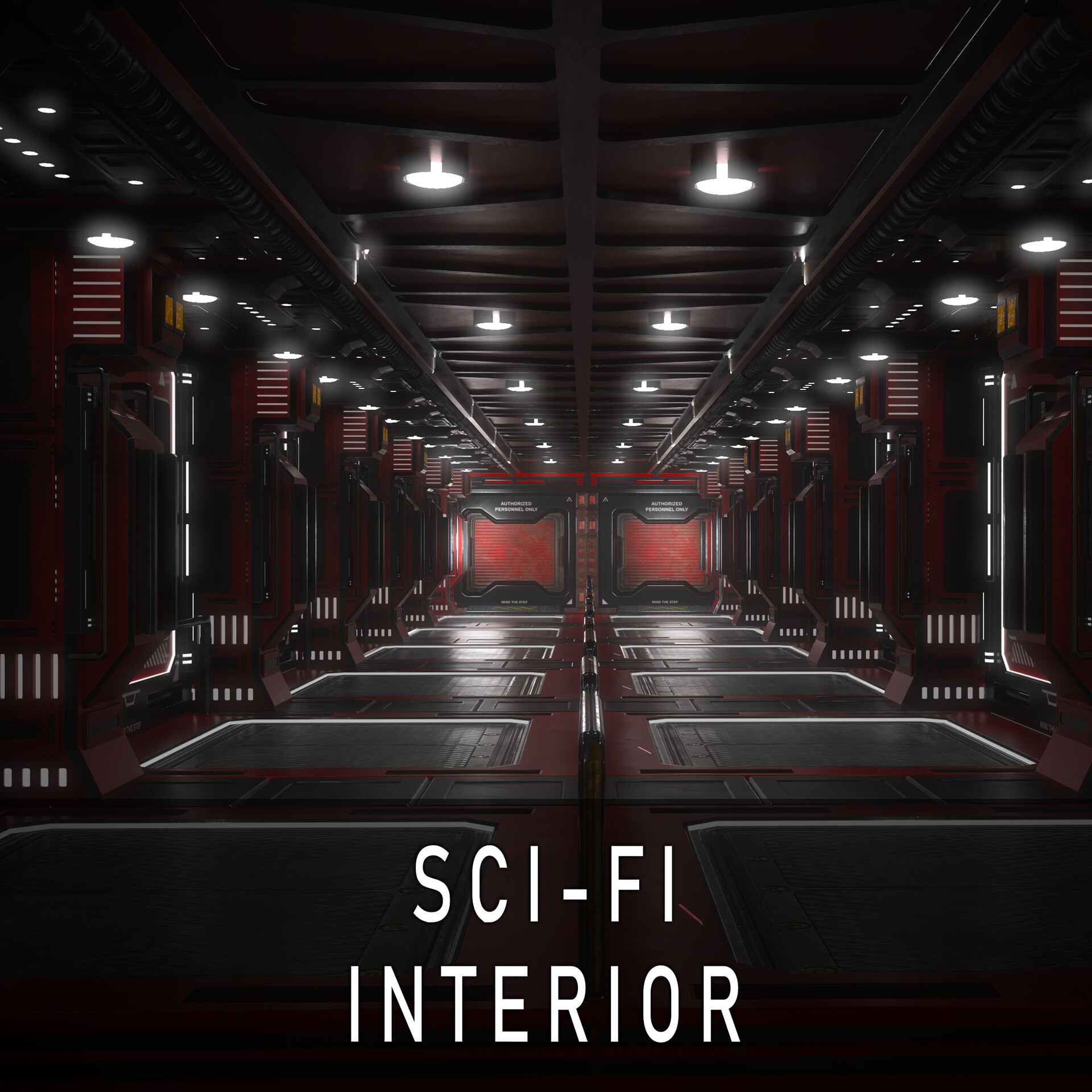 ArtStation - Modular Sci-fi-Interior