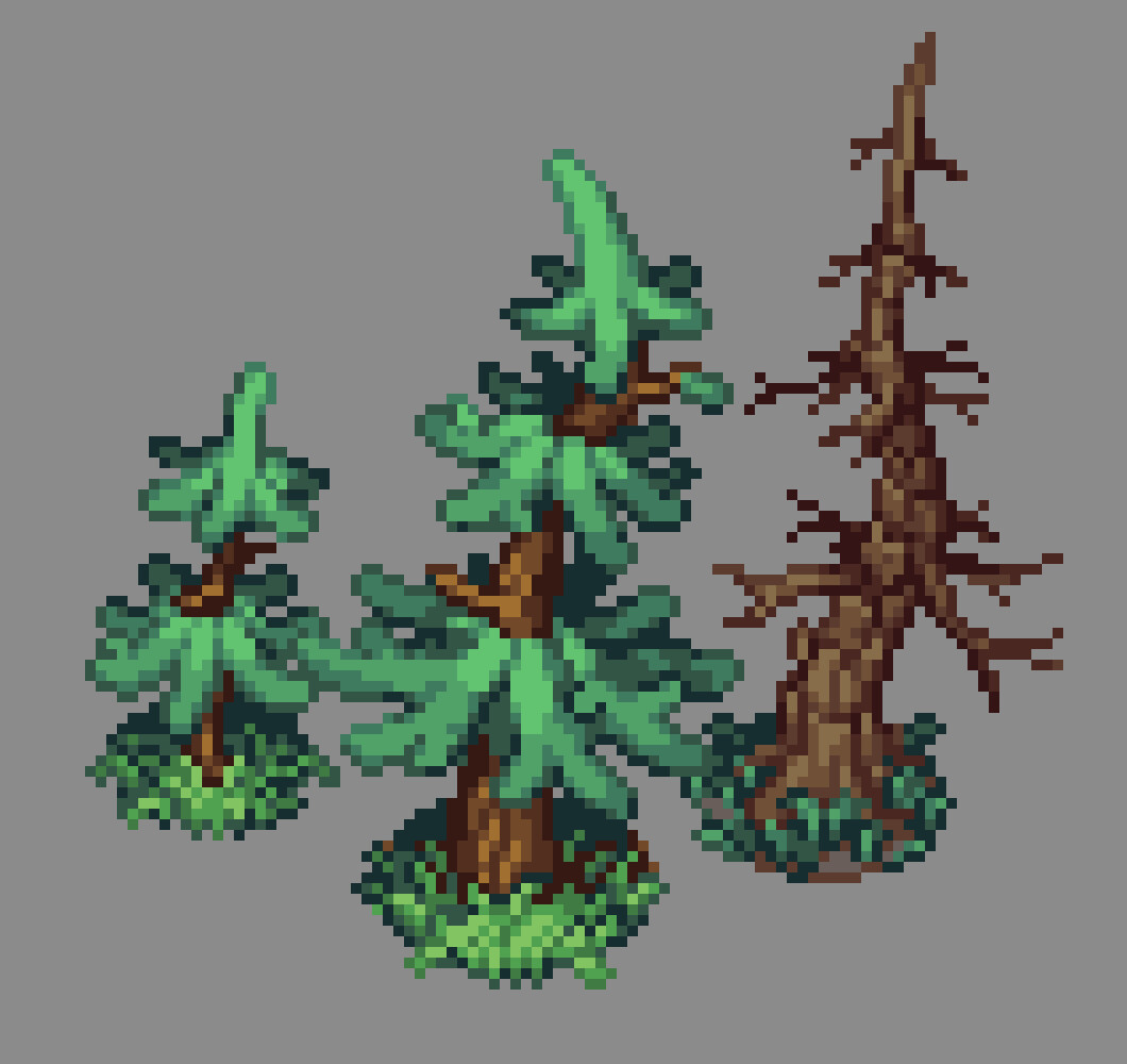 ArtStation - Pixel Pines + Speedpaint