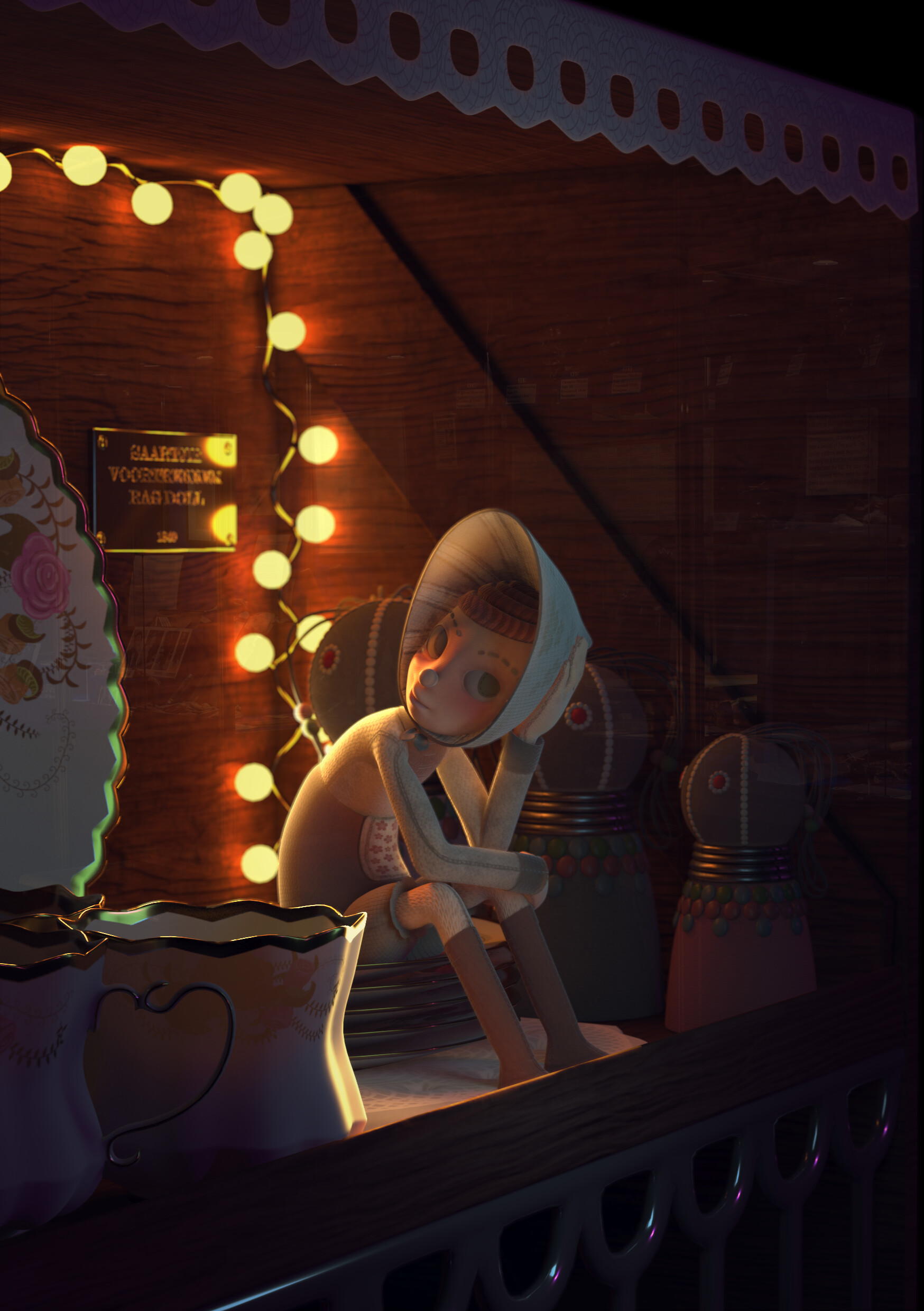 ArtStation - 2nd Year 3d Saartjie Production