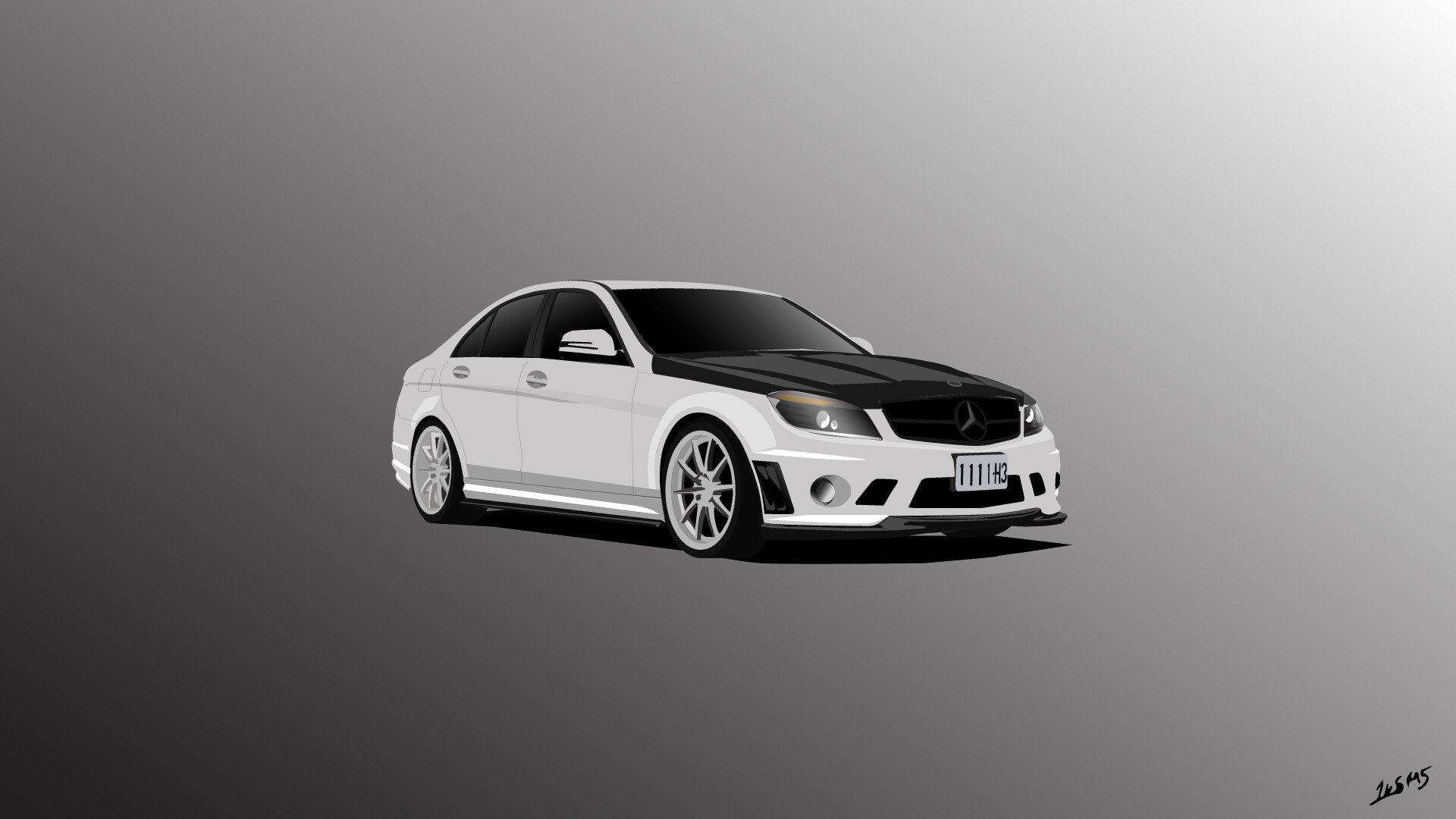 ArtStation - Mercedes-Benz C63 AMG