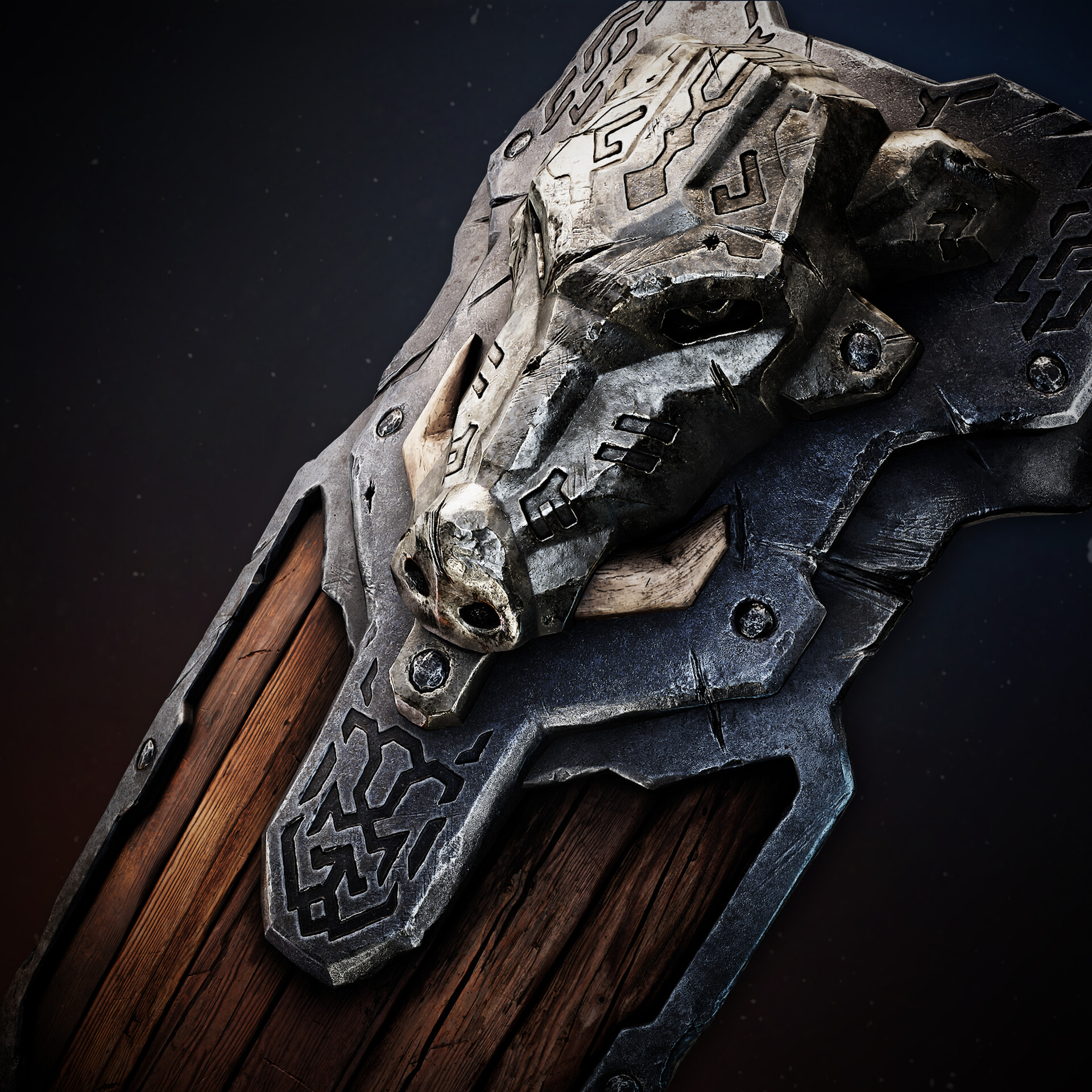 ArtStation - Dwarf Shield
