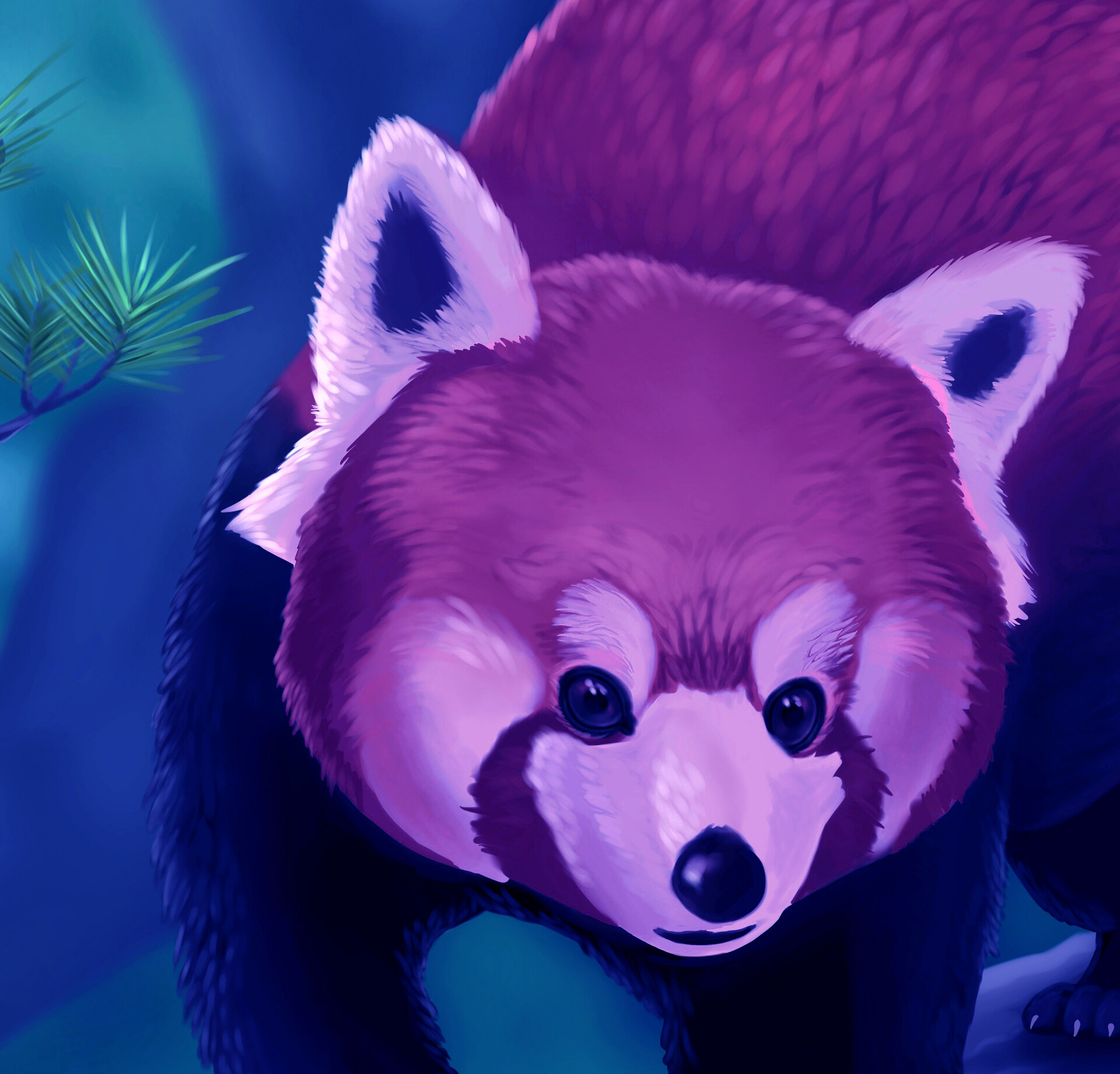 ArtStation - Little Red Panda