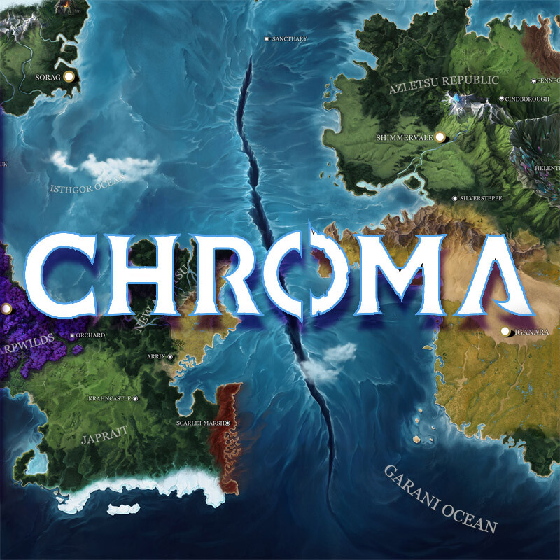 ArtStation - Chroma World Map
